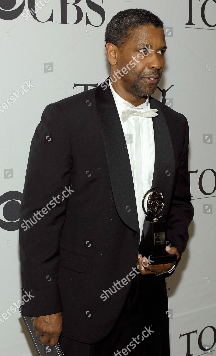 Denzel Washington His Award Best Performance Editorial Stock Photo ...