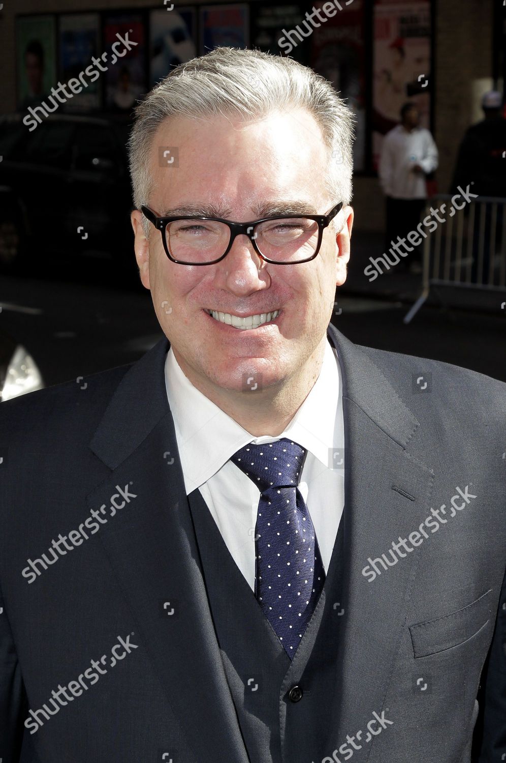Keith Olbermann Arrives Late Show David Editorial Stock Photo - Stock ...