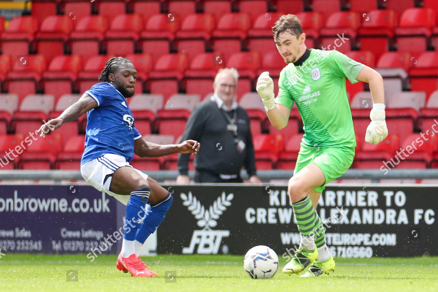 Crewe Alexandra Goalkeeper Sam Booth 27 Editorial Stock Photo - Stock ...