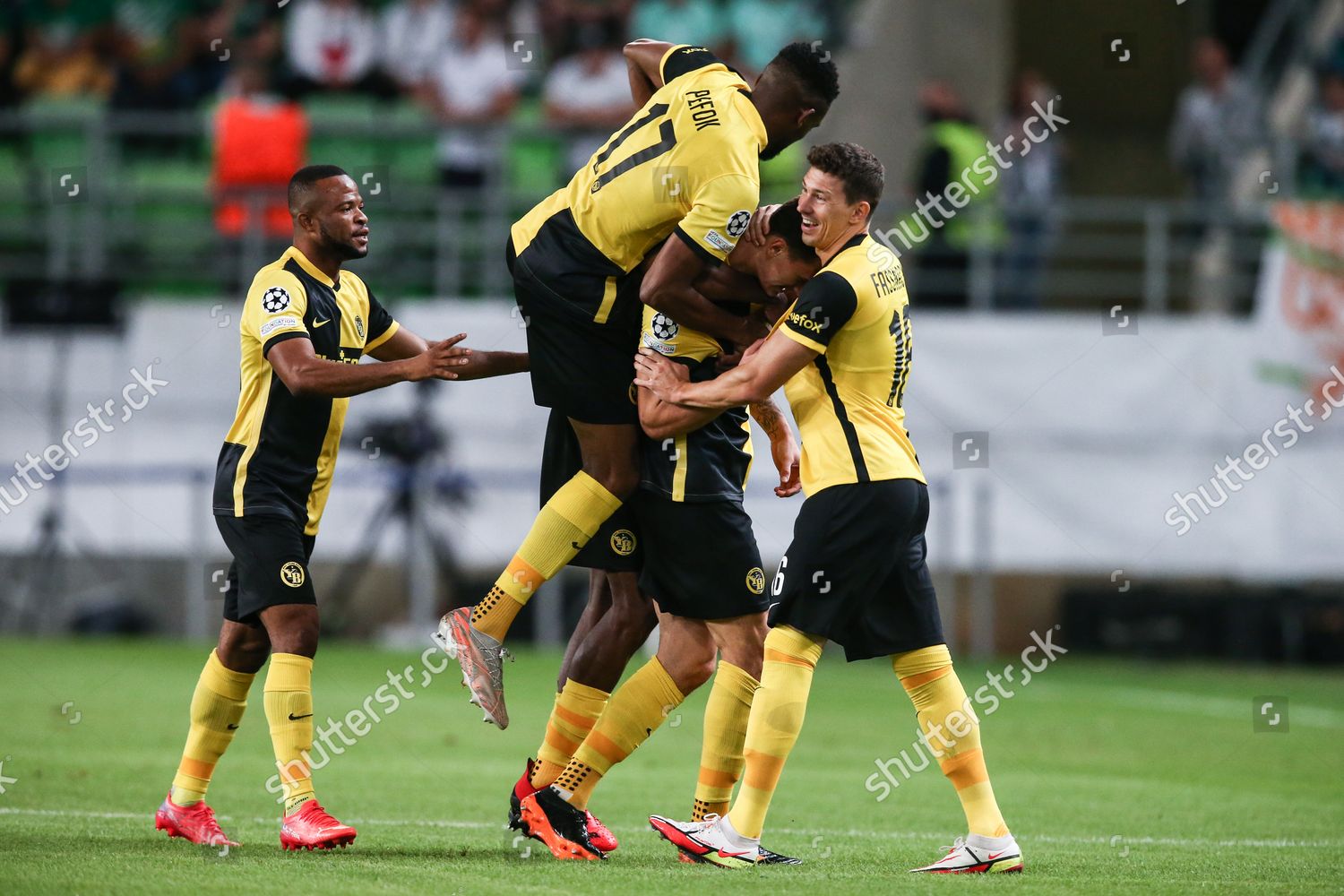 Young Boys Meschak Elia Jordan Siebatcheu Editorial Stock Photo - Stock ...