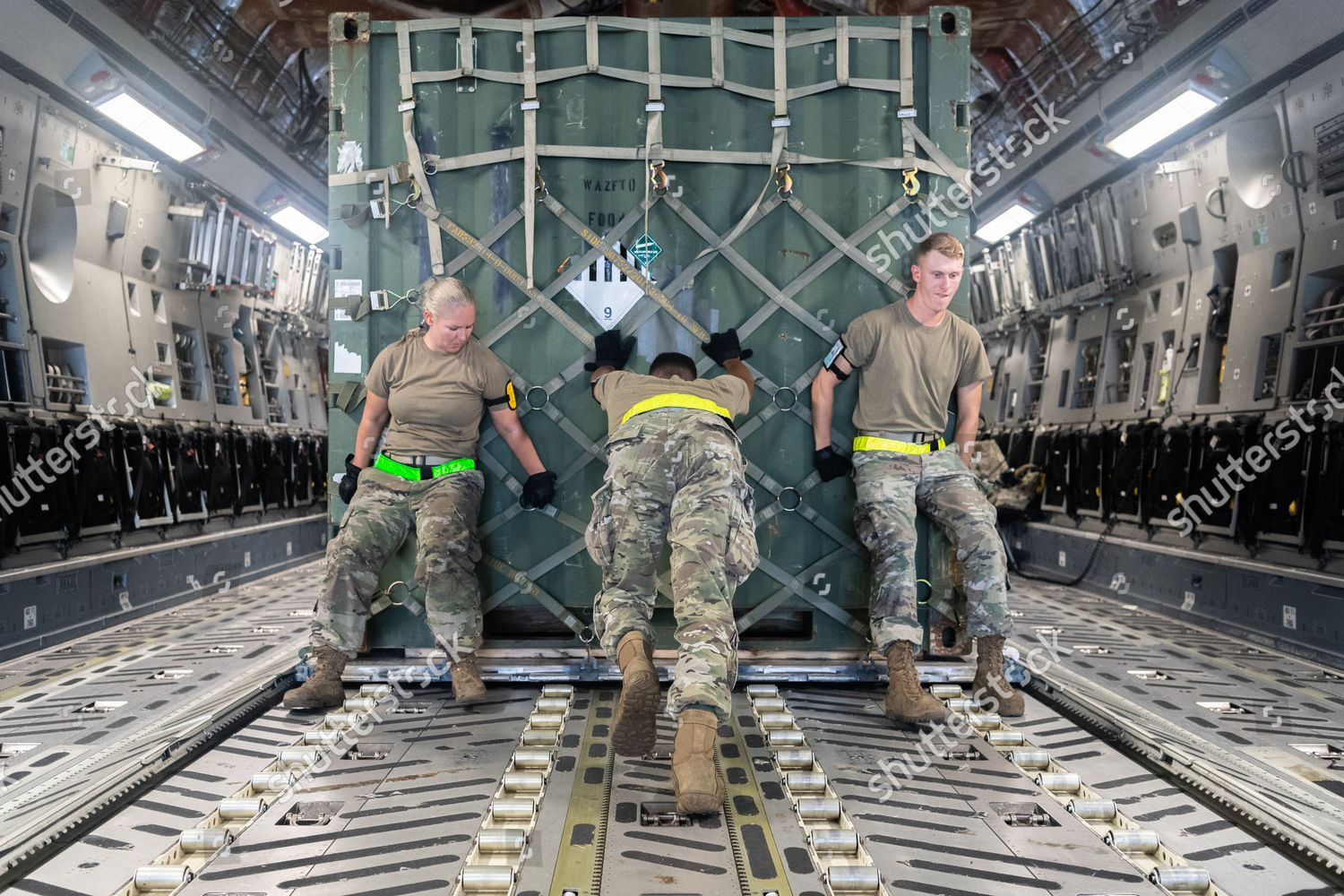 United States Air Force Personnel Assigned Editorial Stock Photo ...