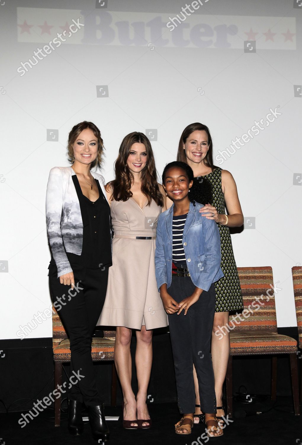 Cast Members Movie Butter Jennifer Garner Editorial Stock Photo - Stock ...