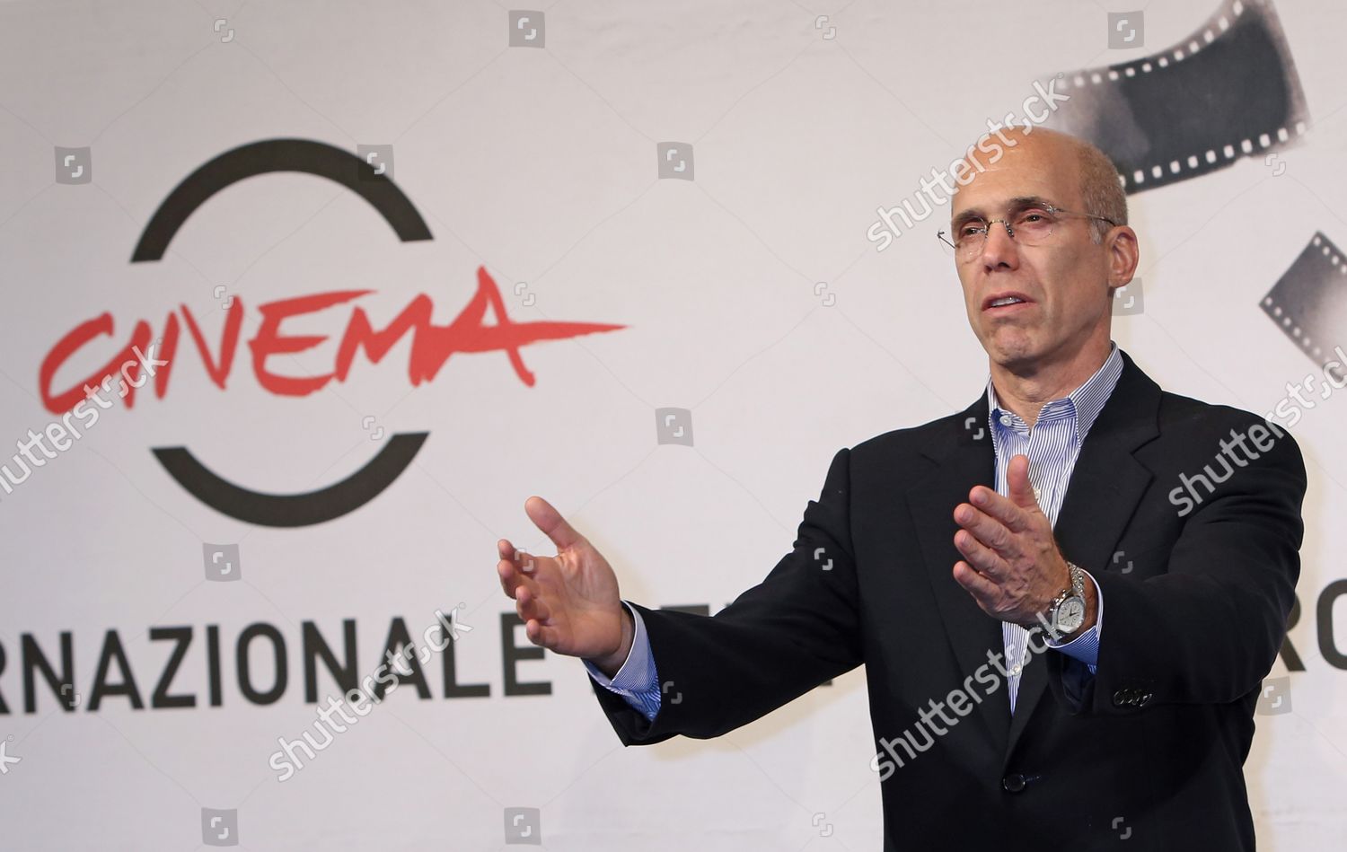 Ceo Dreamworks Animation Jeffrey Katzenberg Arrives Editorial Stock ...