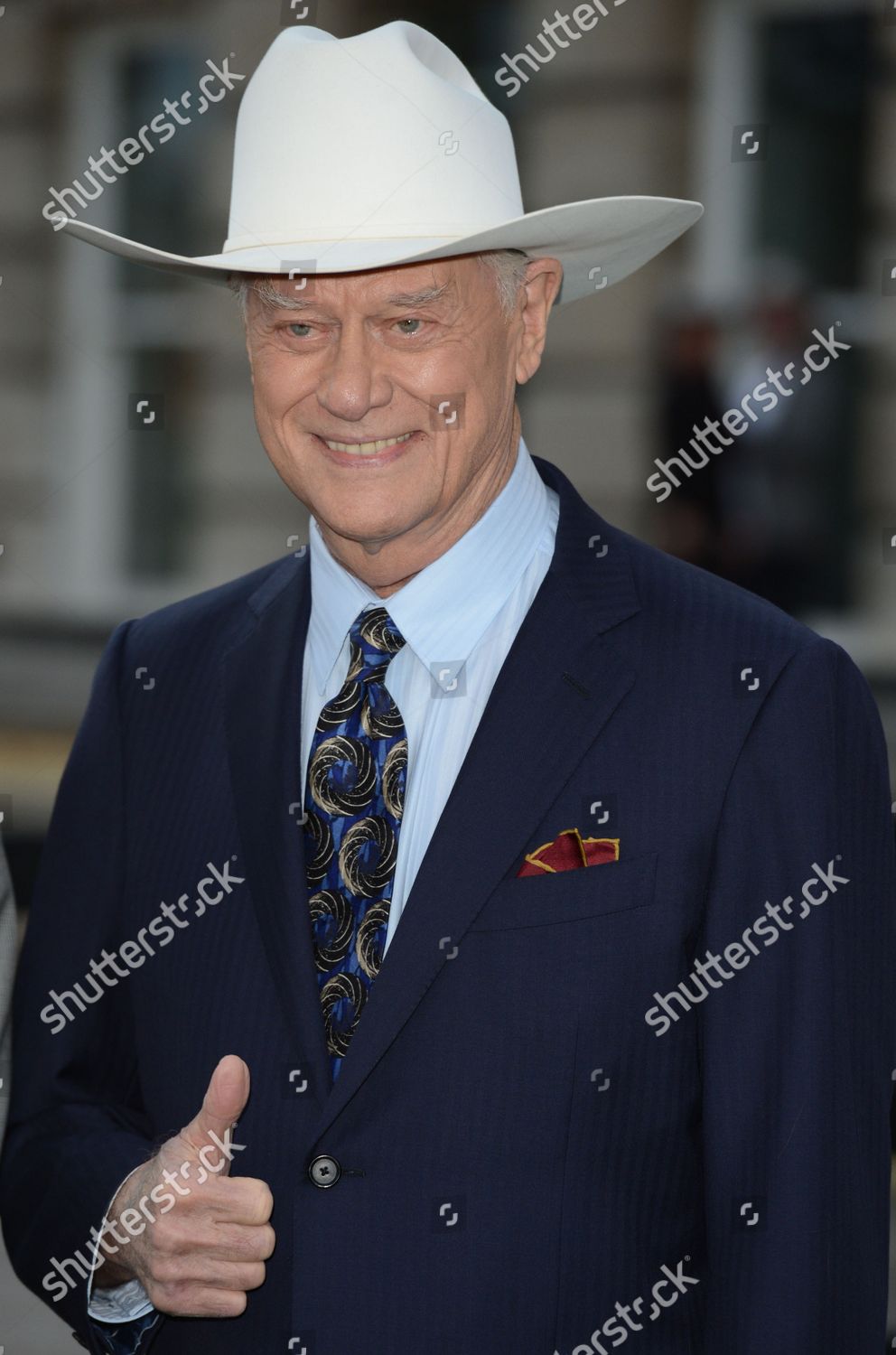 American Actor Larry Hagman Who Portrayed Editorial Stock Photo - Stock ...