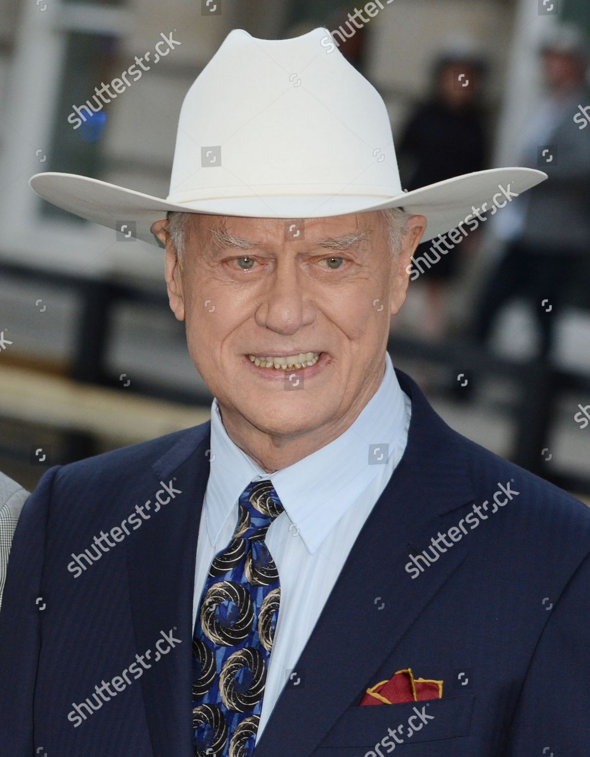 American Actor Larry Hagman Who Portrayed Editorial Stock Photo - Stock ...