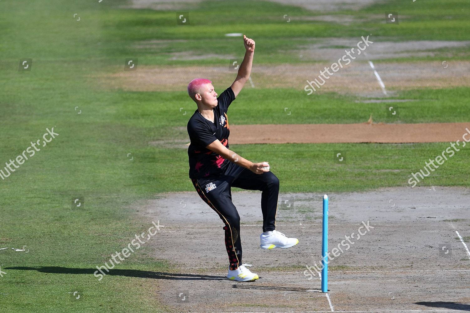 Issy Wong Central Sparks Bowling During Editorial Stock Photo - Stock ...