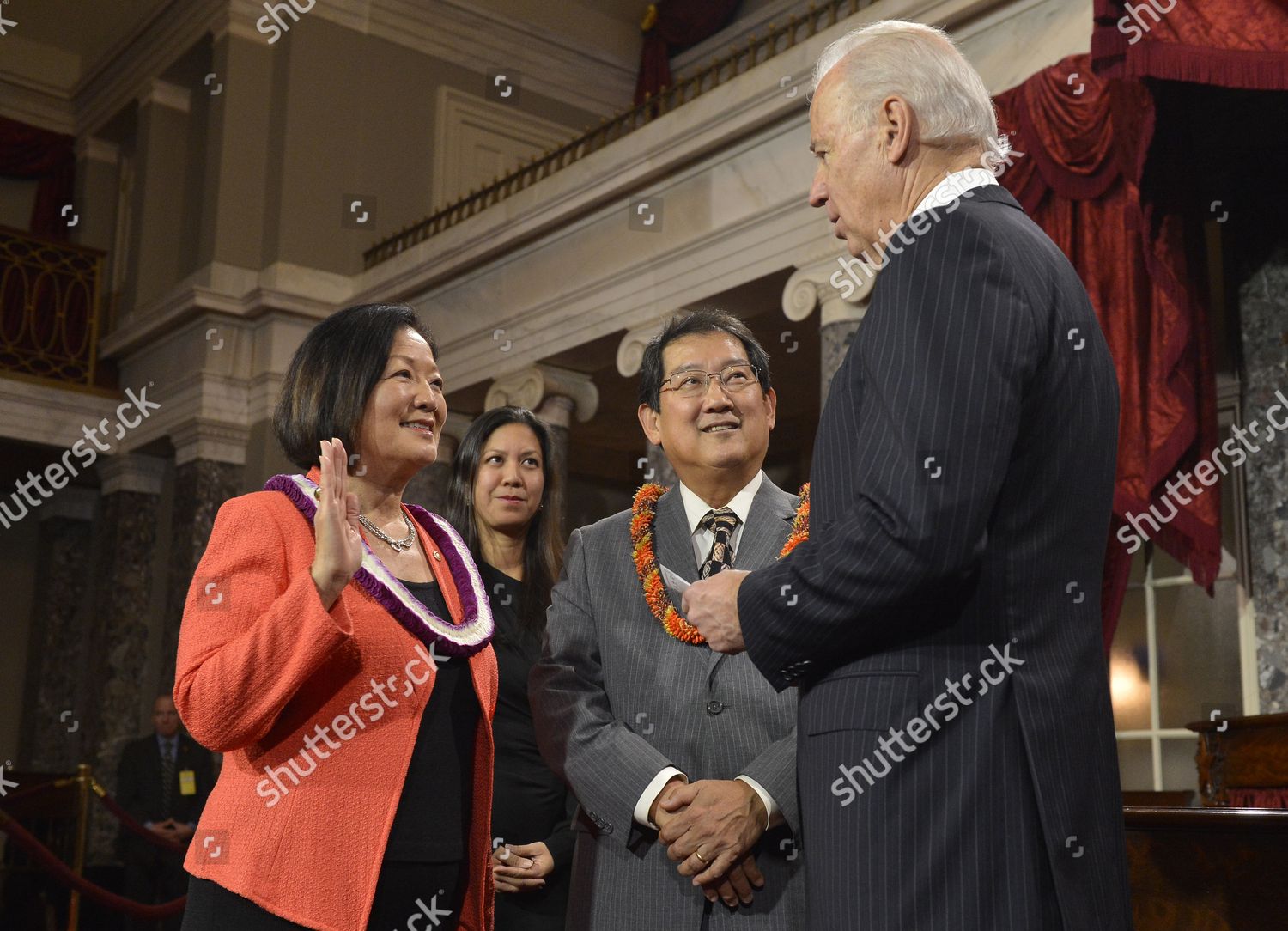 Newlyelected Sen Mazie Hirono Dhil Stands Editorial Stock Photo - Stock ...
