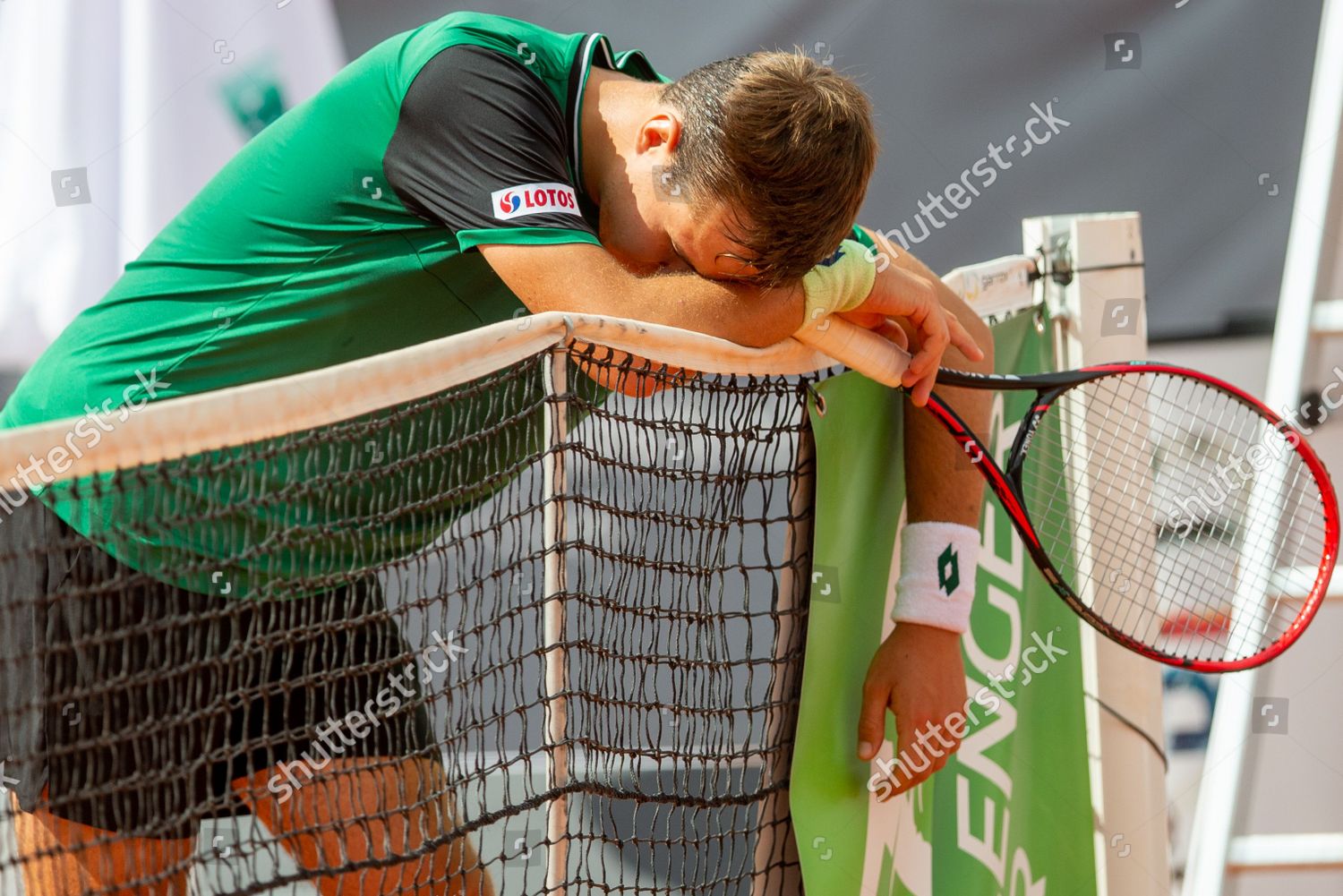 Daniel Michalski Pol Action During Atp Editorial Stock Photo - Stock ...