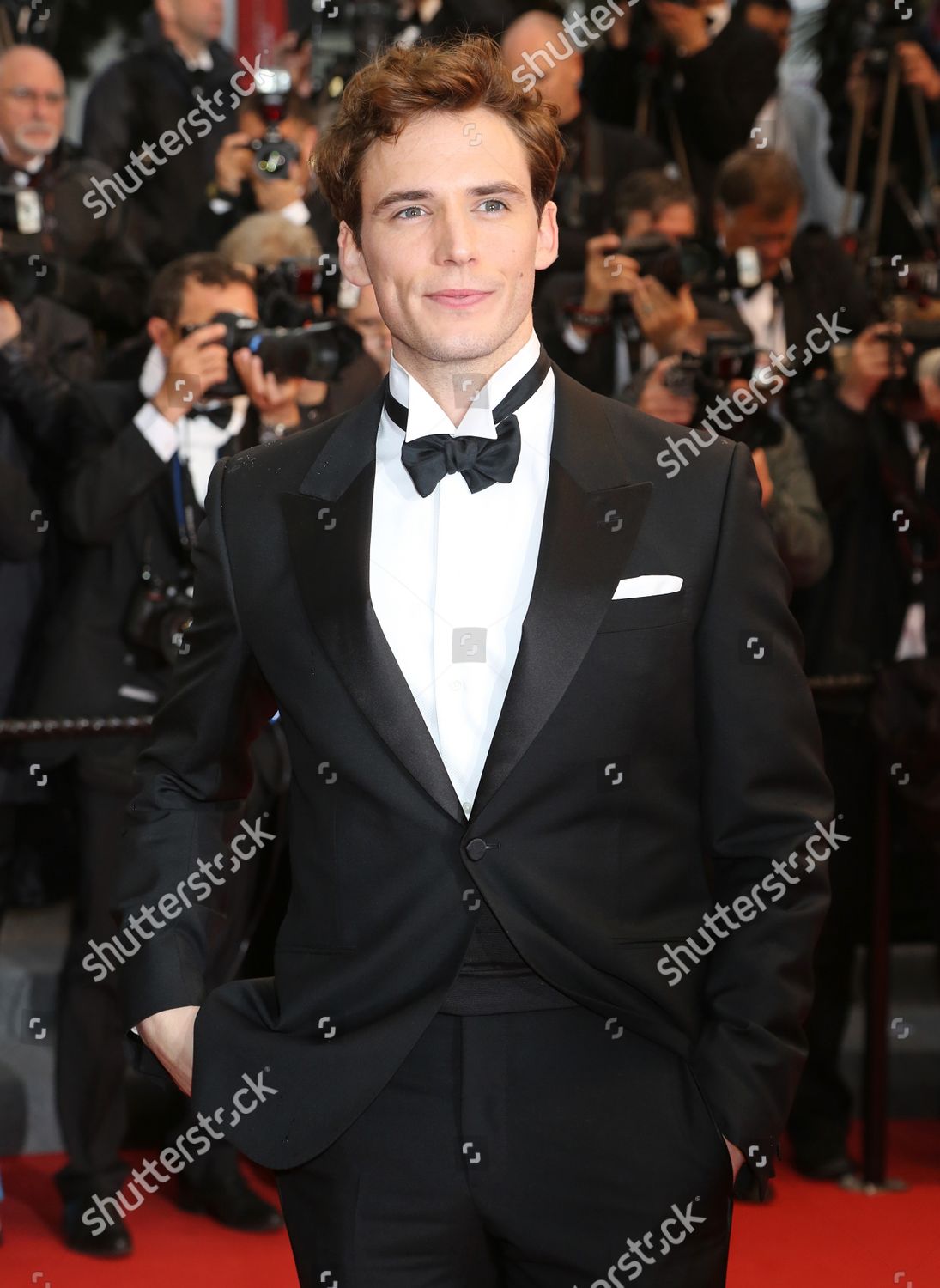 Sam Claflin Arrives On Red Carpet Editorial Stock Photo - Stock Image ...