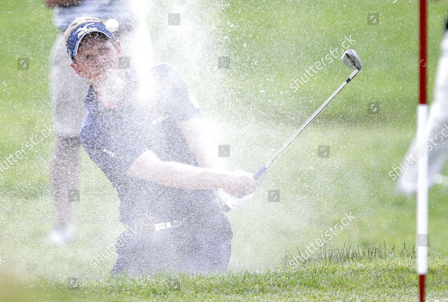 Luke Donald Hits Out Sand 5th Editorial Stock Photo - Stock Image ...