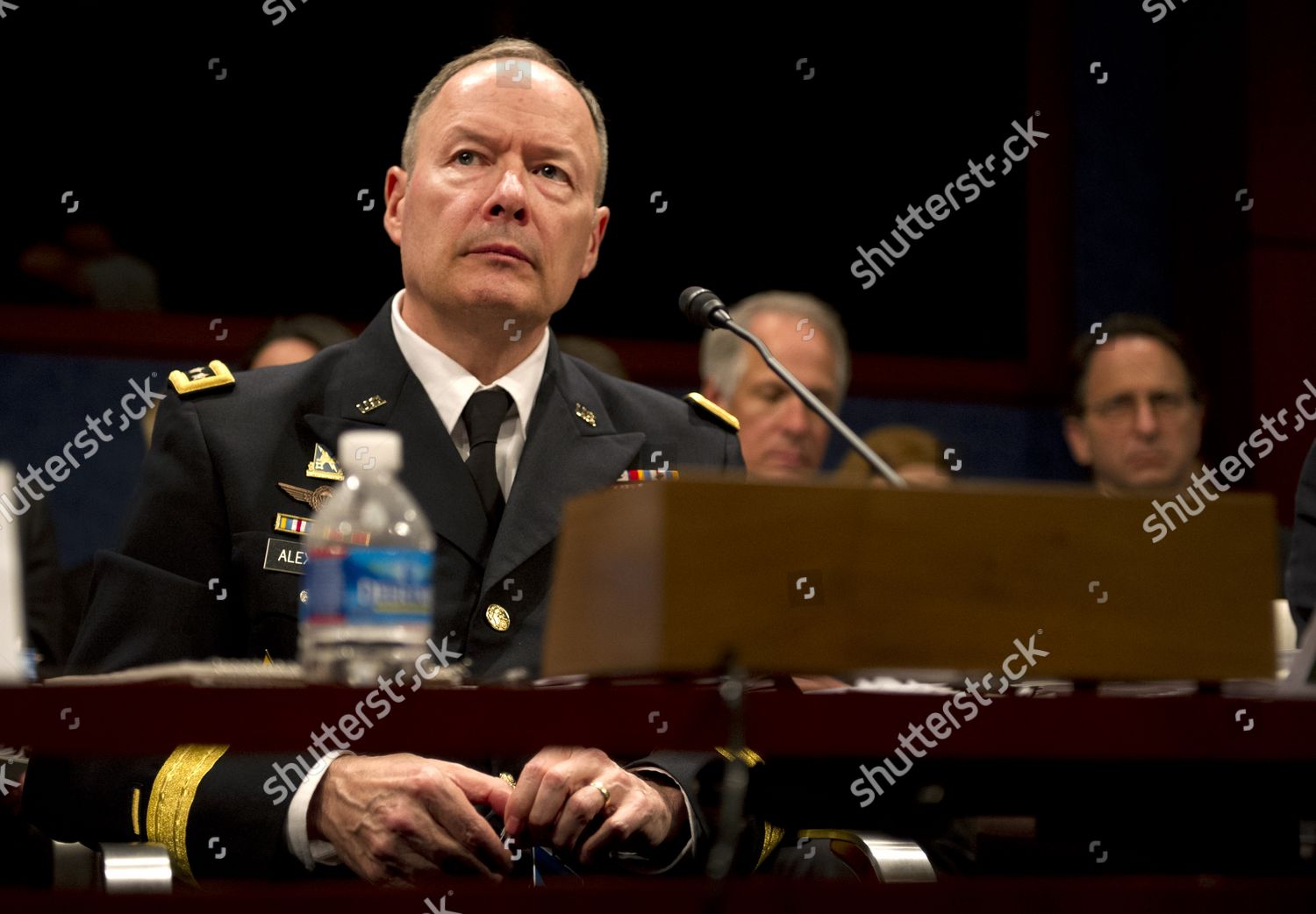 Army Gen Keith Alexander Director National Editorial Stock Photo ...