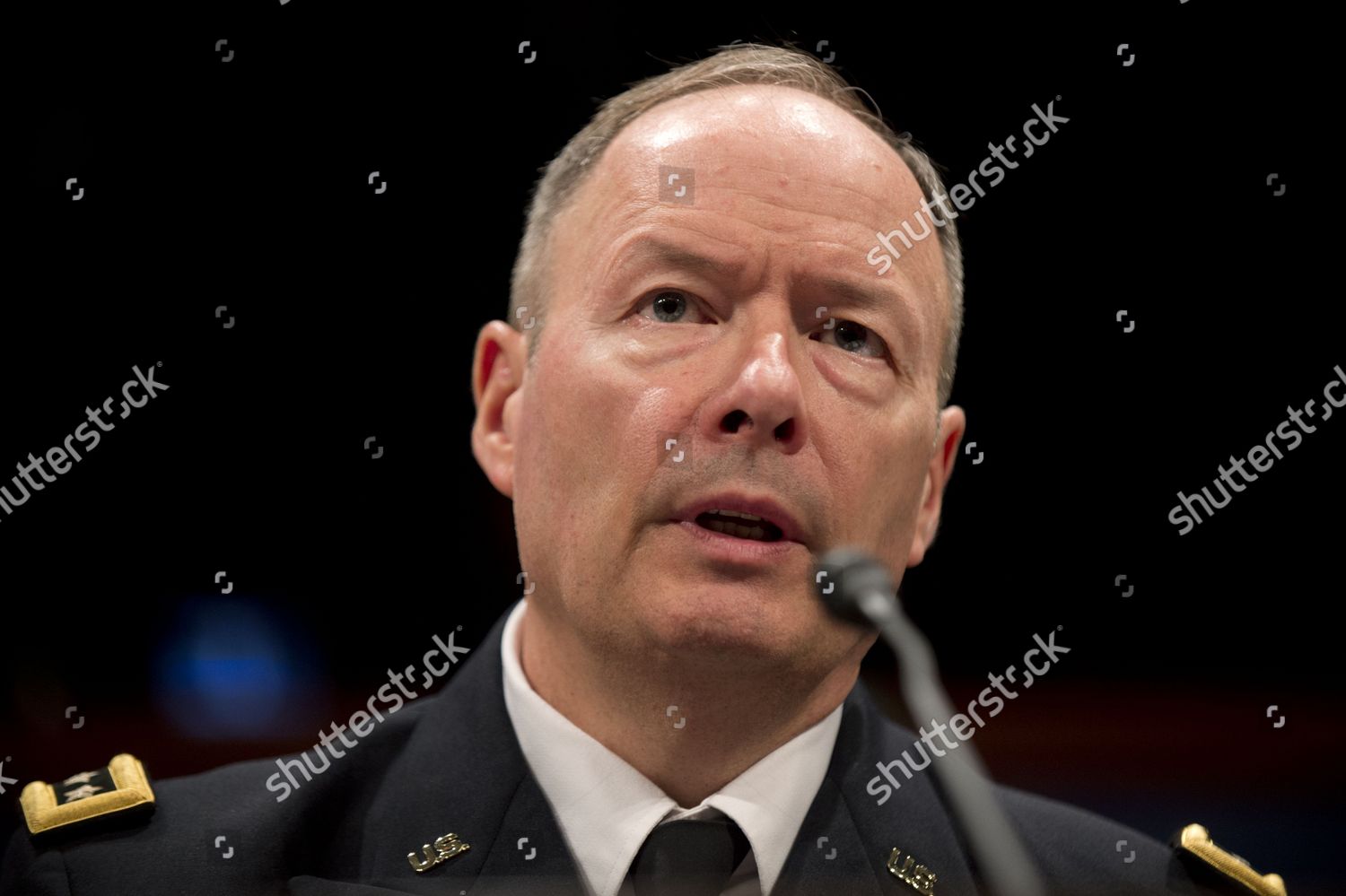 Army Gen Keith Alexander Director National Editorial Stock Photo ...