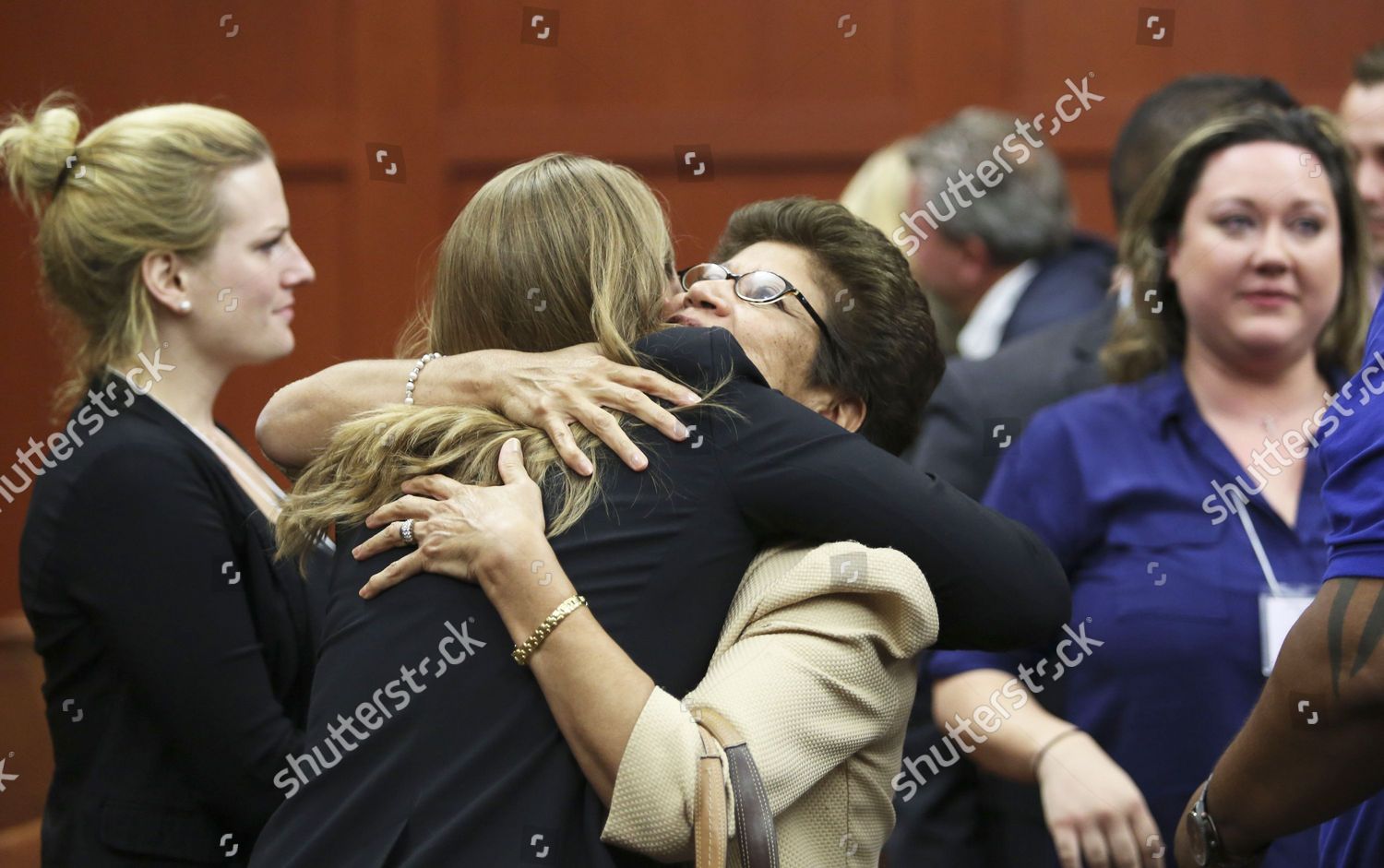 George Zimmermans Family Celebrates Following His Editorial Stock Photo ...