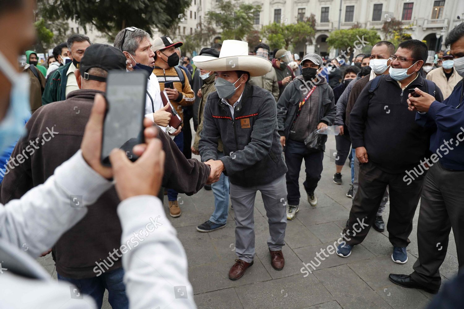 Samuel Carrillo Double President Peru Pedro Editorial Stock Photo ...