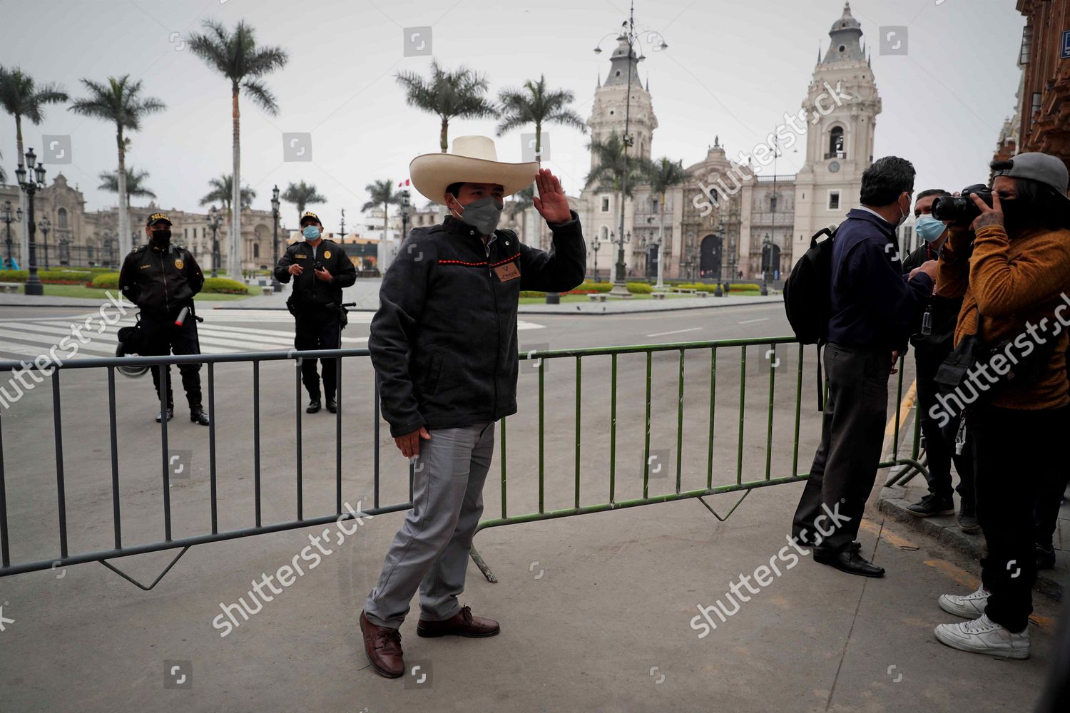 Samuel Carrillo Double President Peru Pedro Editorial Stock Photo ...