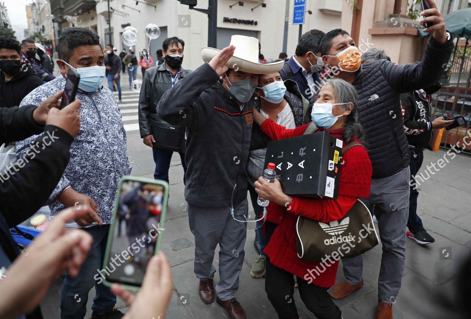 Samuel Carrillo Double President Peru Pedro Editorial Stock Photo ...