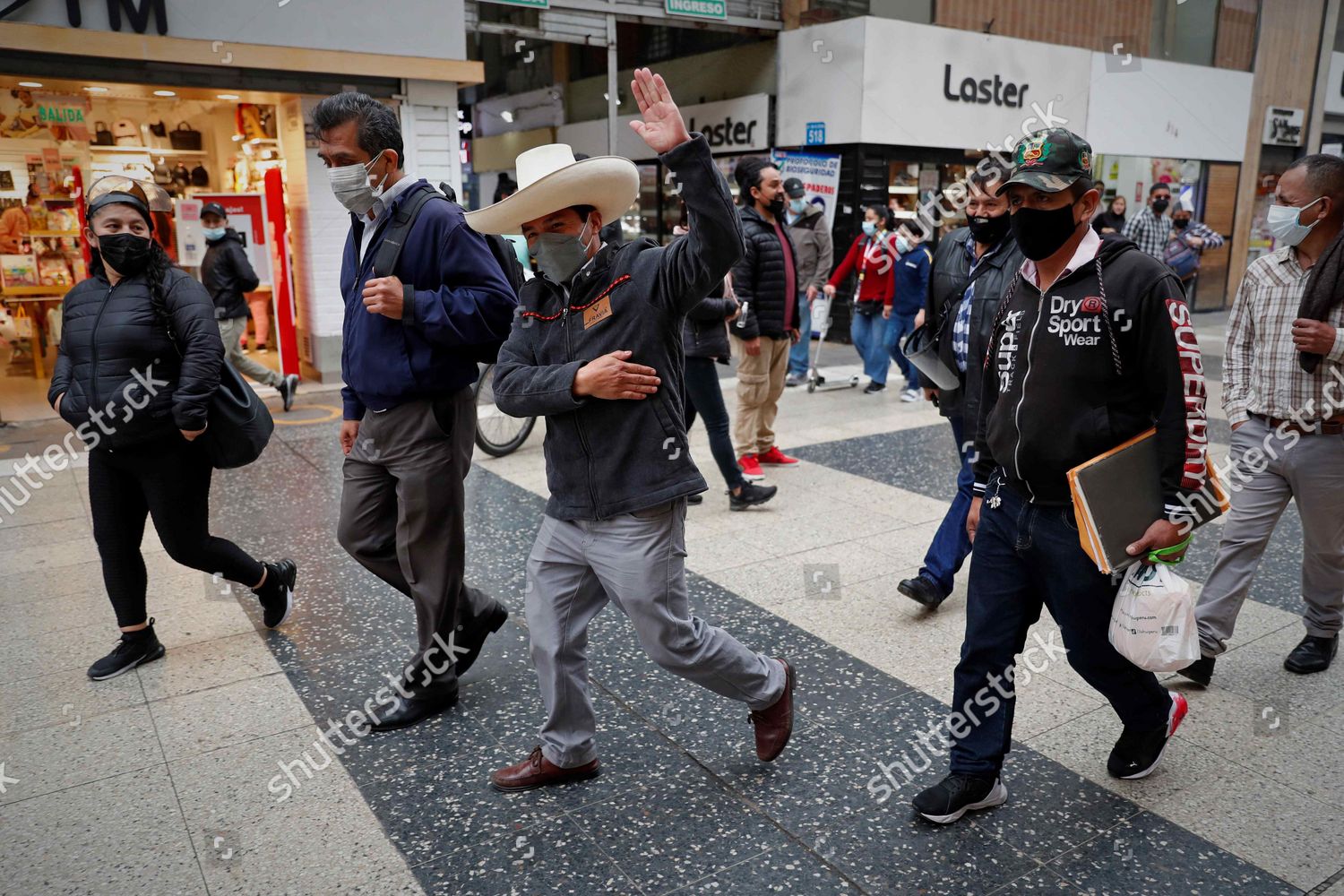 Samuel Carrillo Double President Peru Pedro Editorial Stock Photo ...