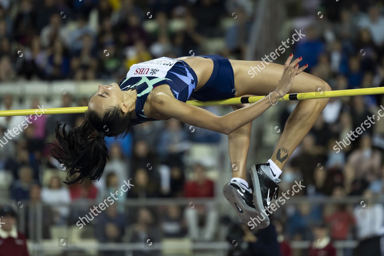 Iryna Gerashchenko Ukraine Competes High Jump Editorial Stock Photo ...