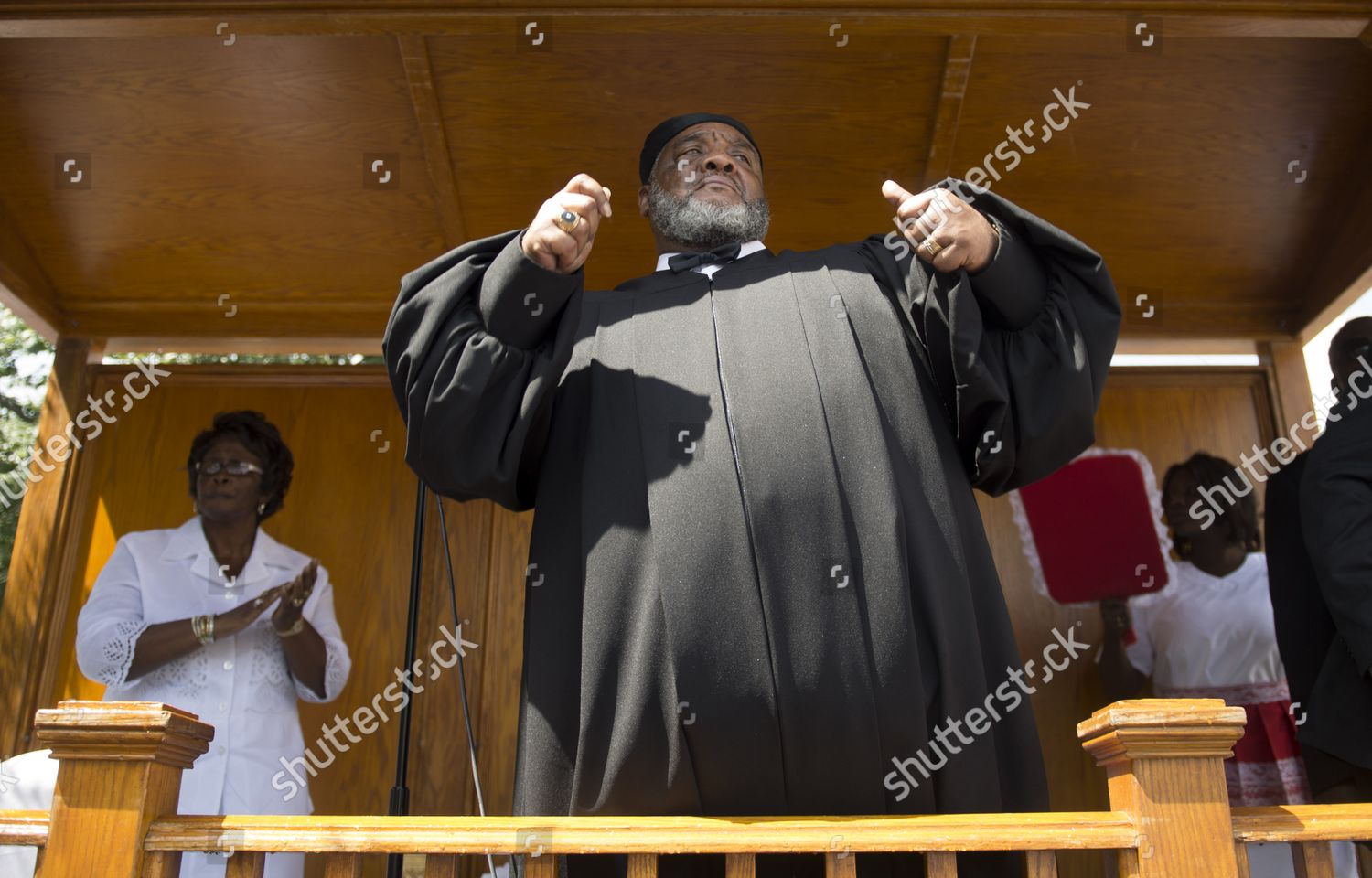 Honorable Bishop C M Bailey Leads Editorial Stock Photo - Stock Image ...