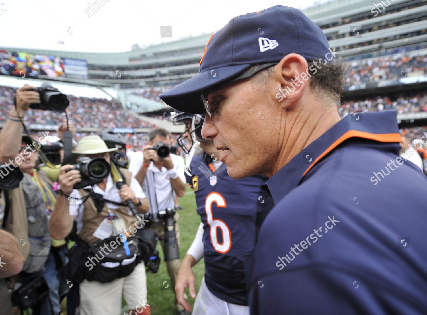Chicago Bears Head Coach Marc Trestman Editorial Stock Photo - Stock ...