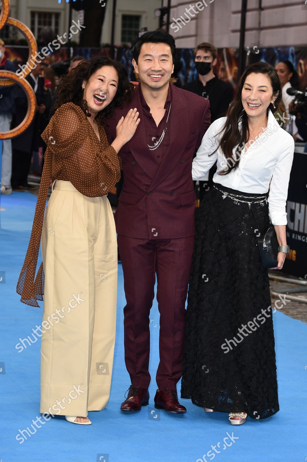 SANDRA OH SIMU LIU MICHELLE YEOH Editorial Stock Photo - Stock Image ...