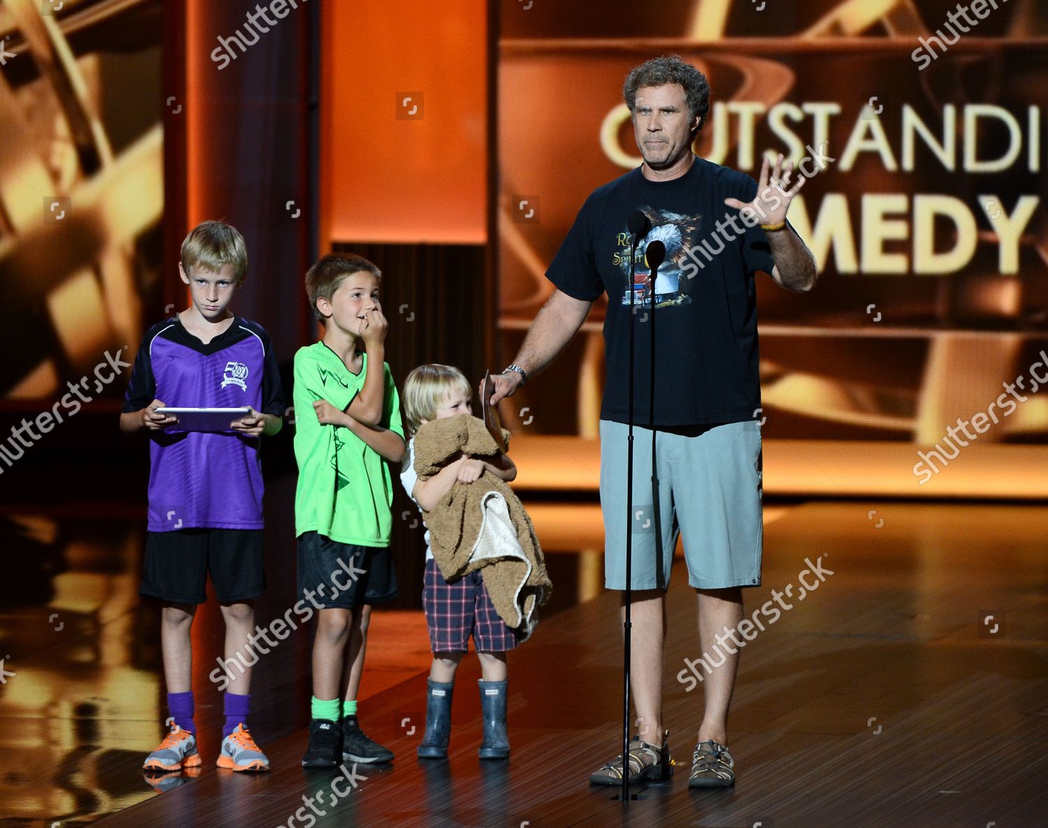 Presenter Will Ferrell Takes Stage His Editorial Stock Photo - Stock ...