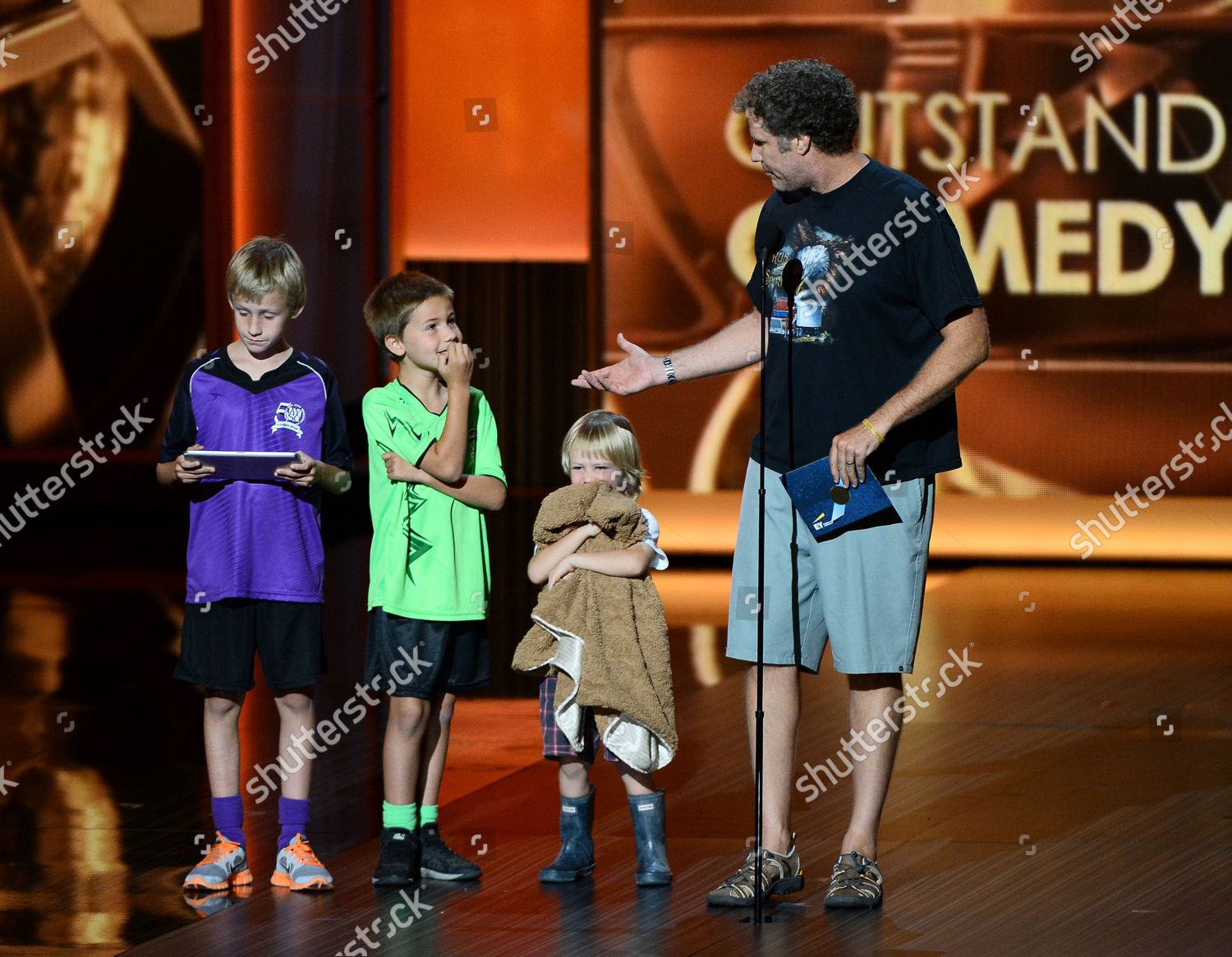 Presenter Will Ferrell Takes Stage His Editorial Stock Photo - Stock ...