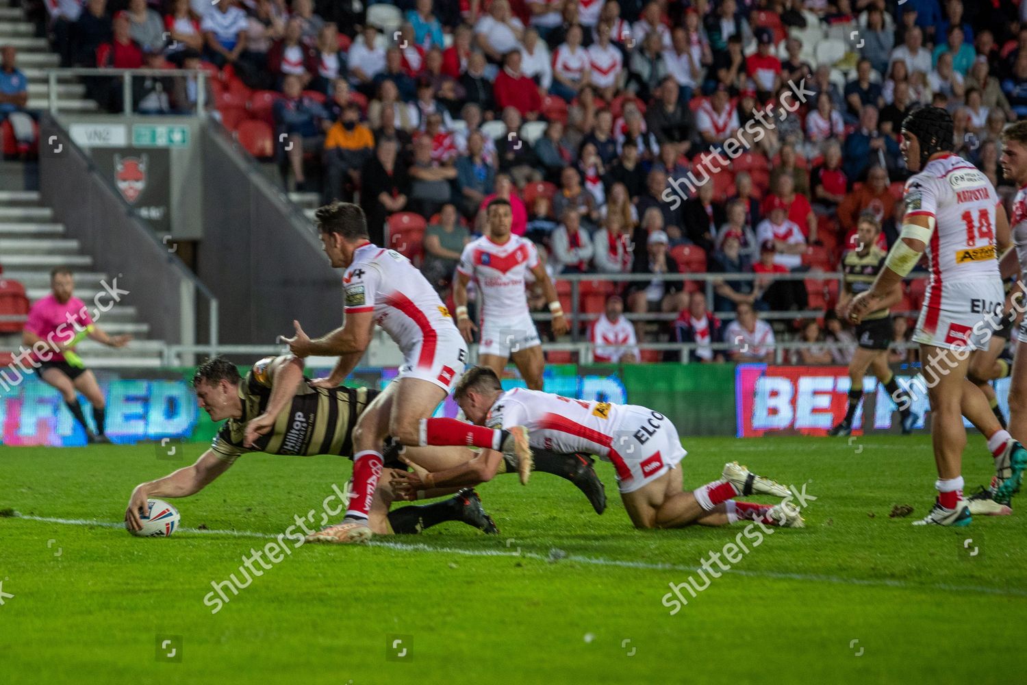 Try Matty Gee Leigh Centurions During Editorial Stock Photo - Stock ...