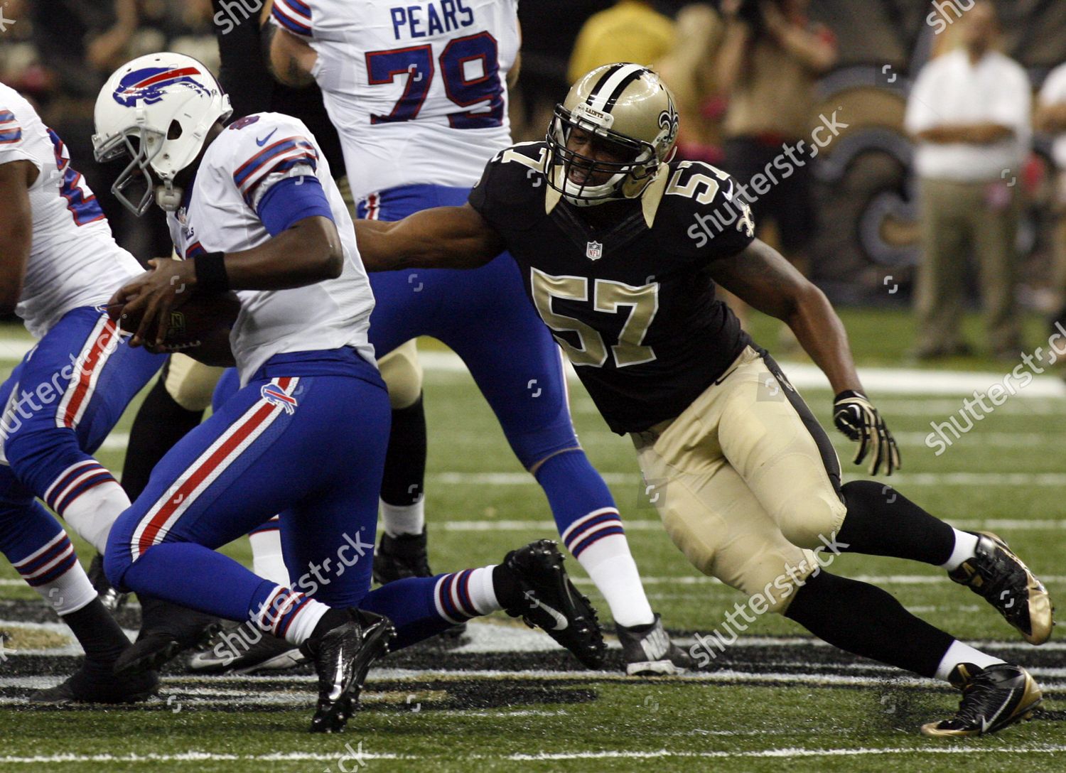 Buffalo Bills Quarterback Thad Lewis 9 Editorial Stock Photo - Stock ...