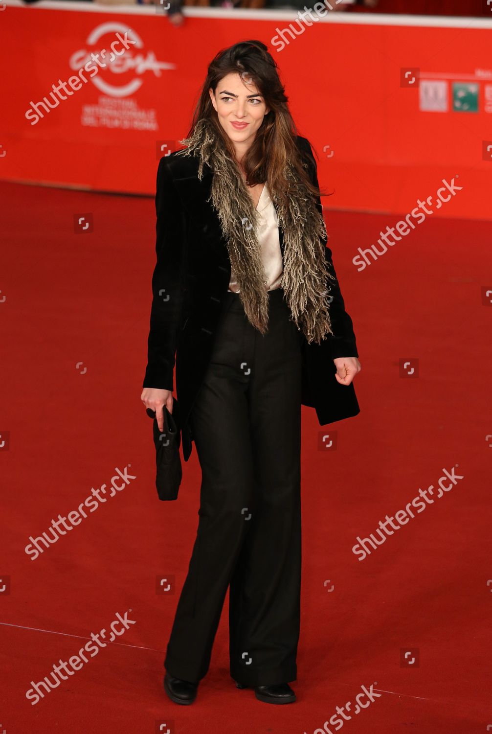 Giulia Ando Arrives On Red Carpet Editorial Stock Photo - Stock Image ...