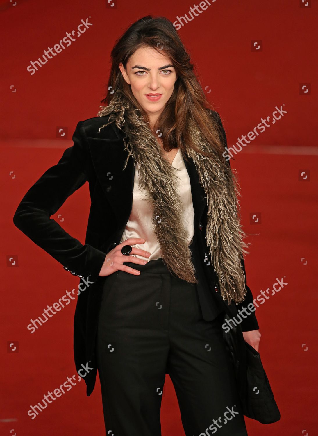 Giulia Ando Arrives On Red Carpet Editorial Stock Photo - Stock Image ...