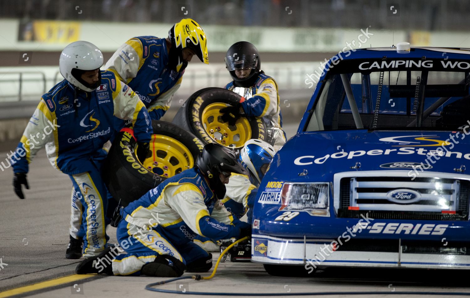 Cooper Standard Ford Pit Crew Ryan Editorial Stock Photo - Stock Image ...