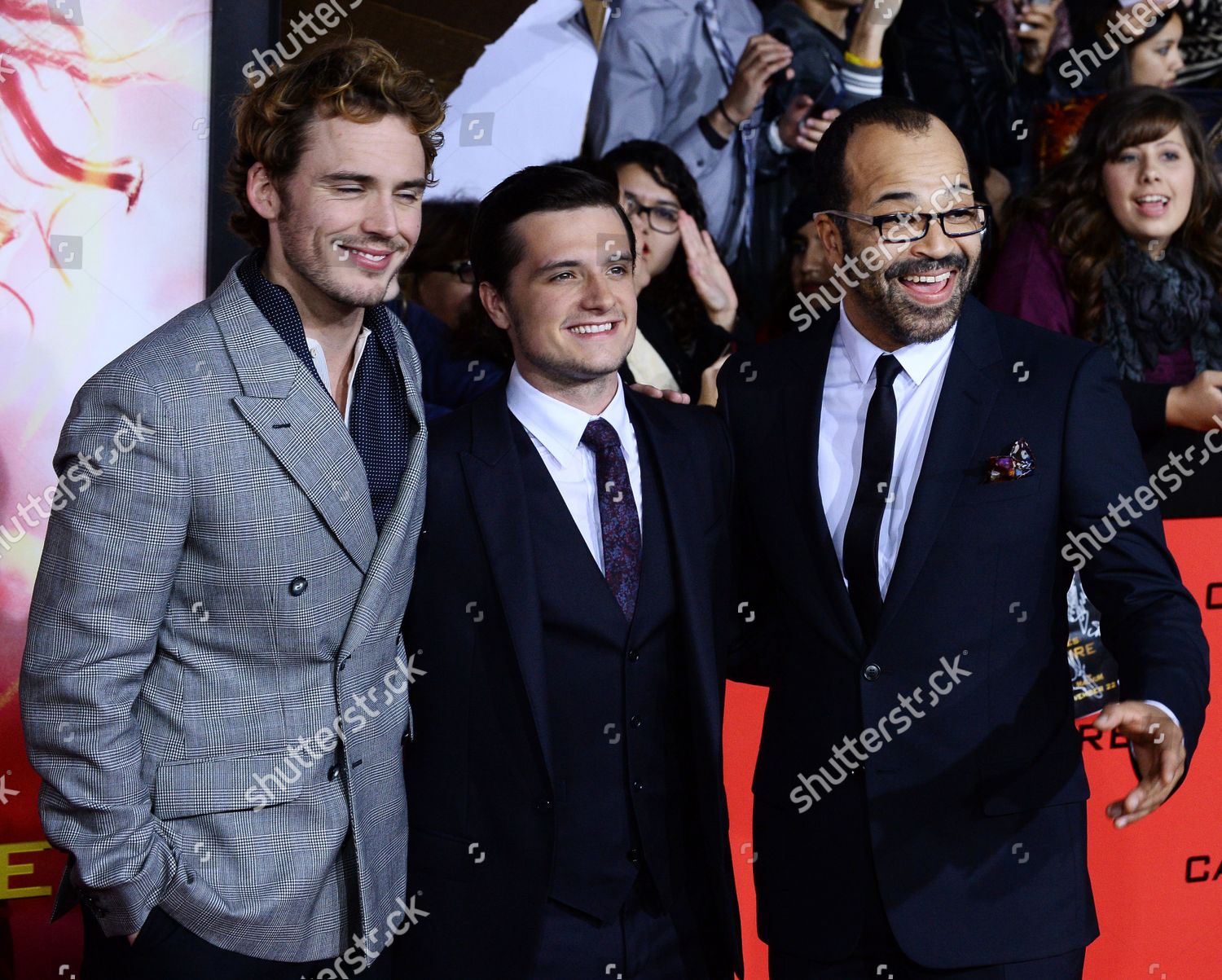 Sam Claflin Josh Hutcherson Jeffrey Wright Editorial Stock Photo ...