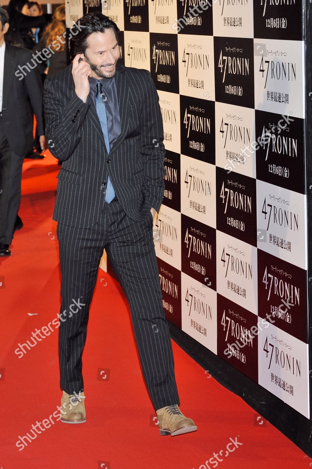 Actor Keanu Reeves Attends World Premiere Editorial Stock Photo - Stock ...