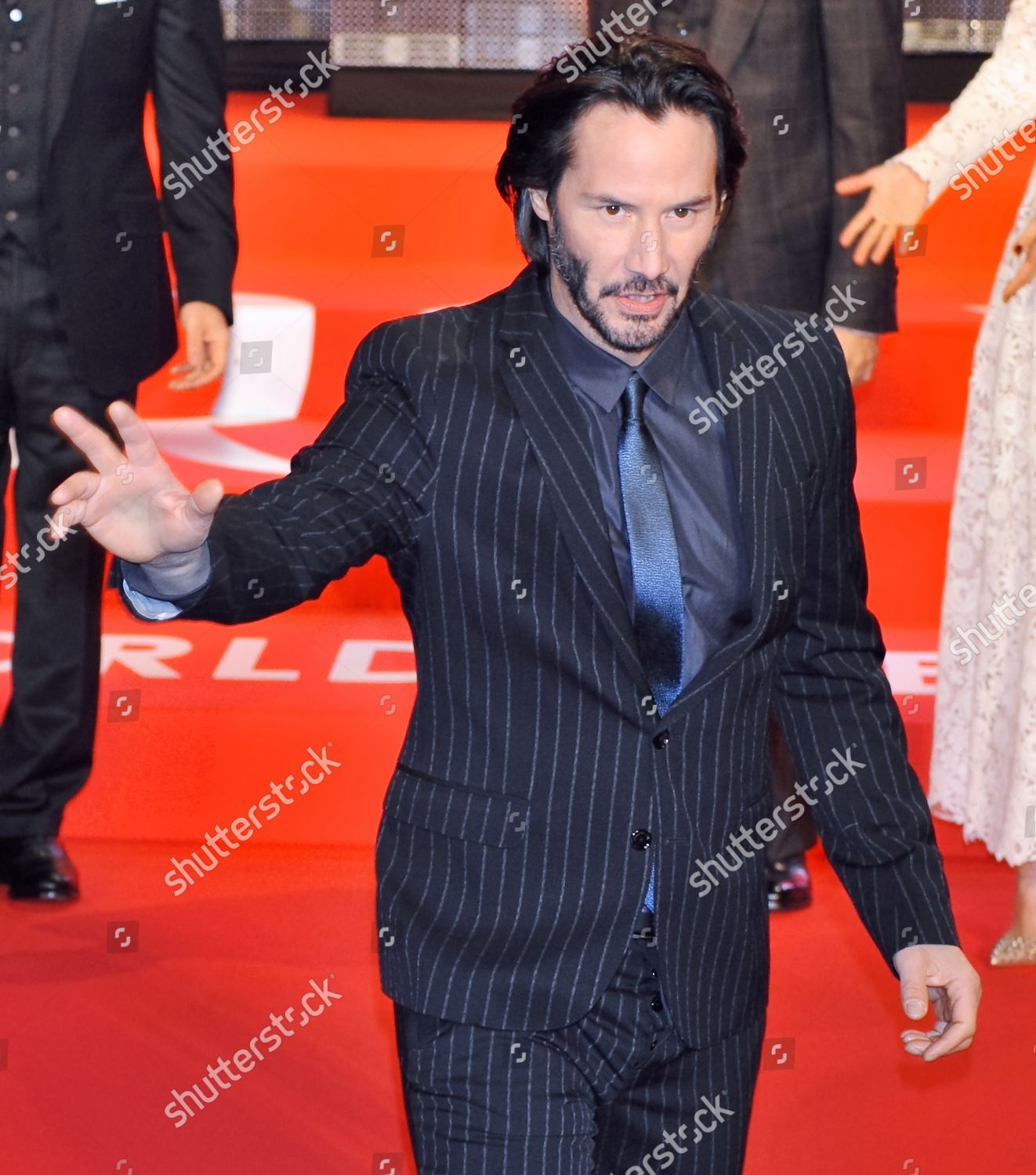 Actor Keanu Reeves Attends World Premiere Editorial Stock Photo - Stock ...