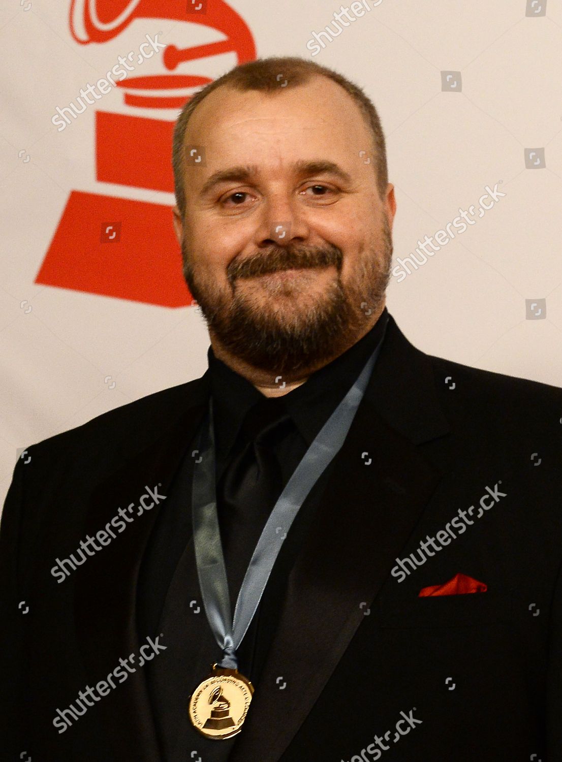 Antonio Baglio Arrives 2013 Latin Recording Editorial Stock Photo ...