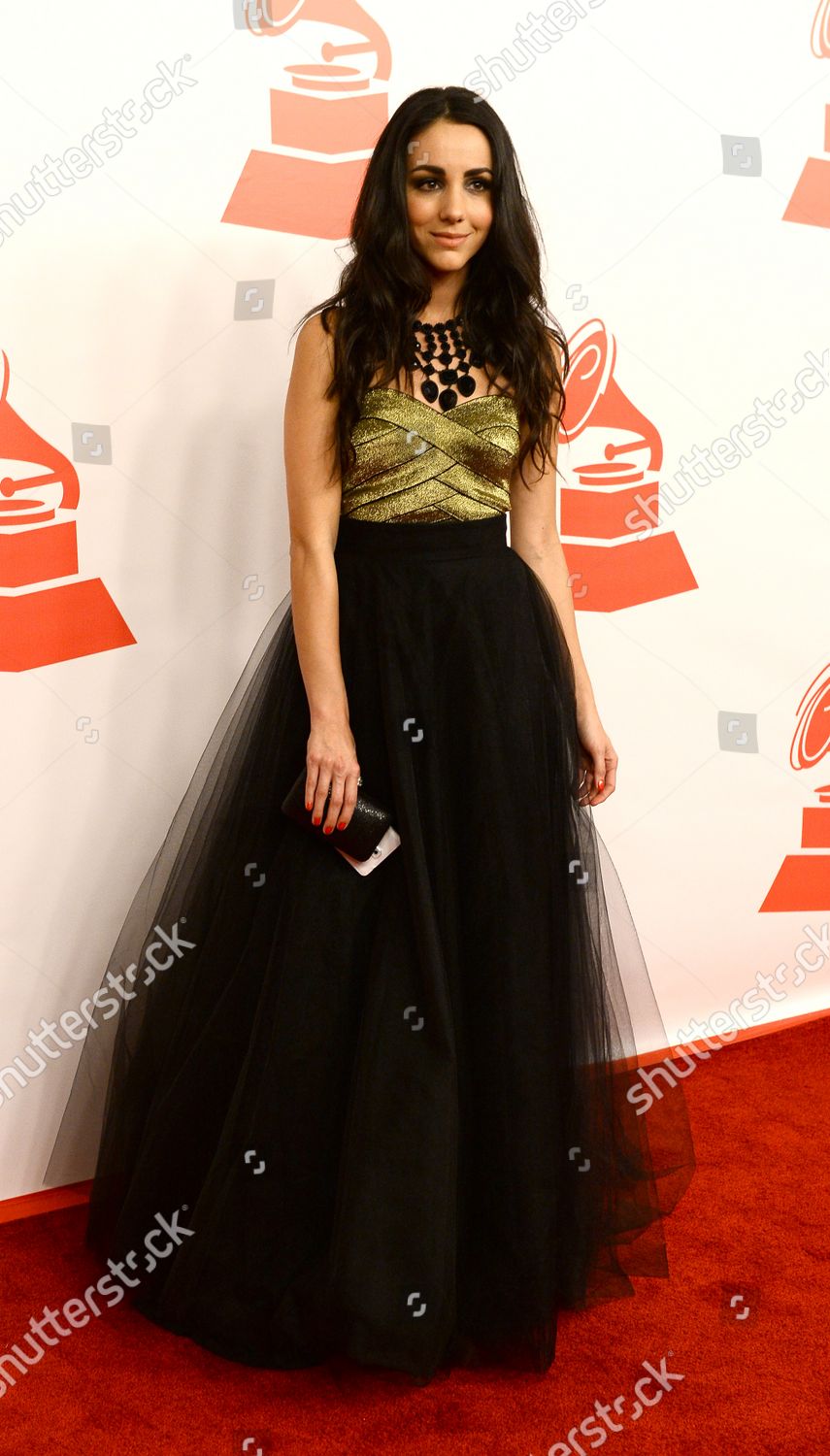 Chantal Torres Arrives 2013 Latin Recording Editorial Stock Photo ...