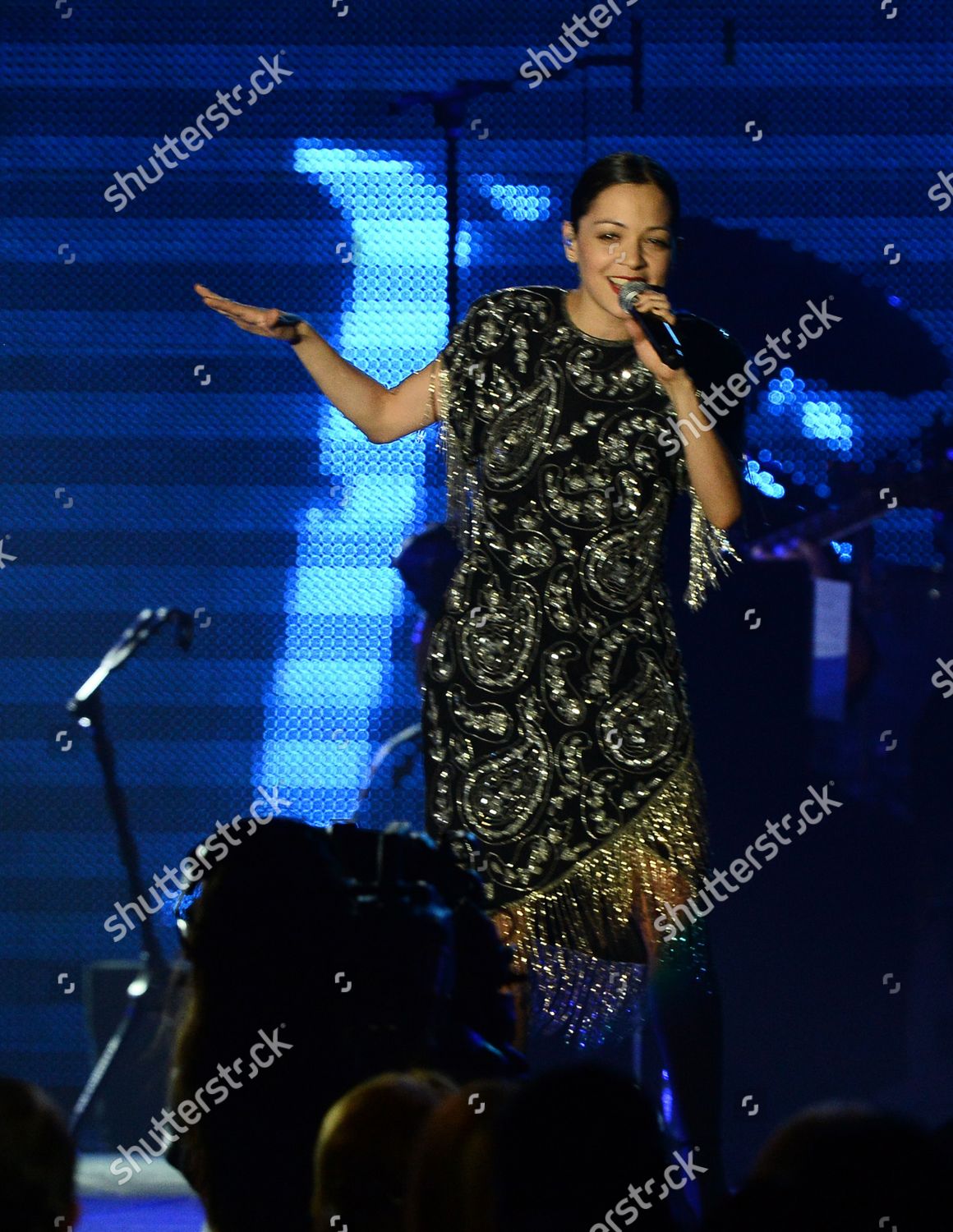 Natalia Lafourcade Appears Onstage Part Latin Editorial Stock Photo ...