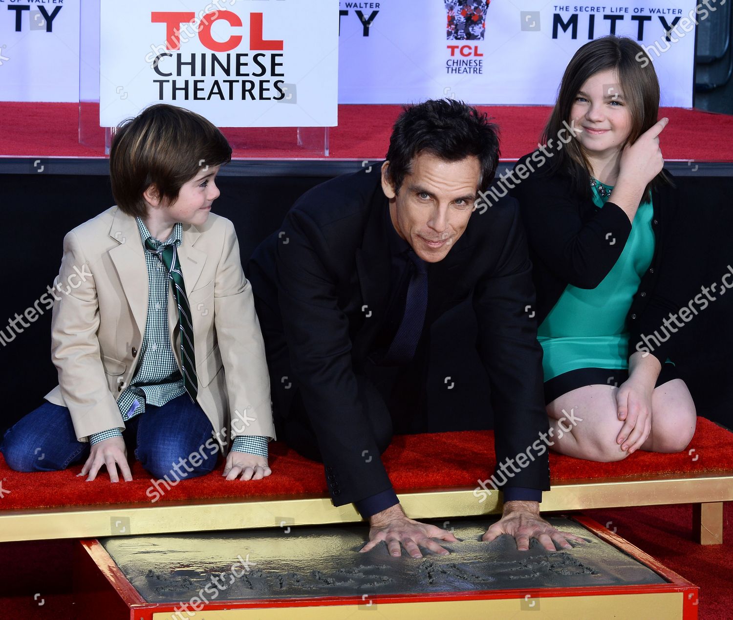 Actor Ben Stiller Places His Hands Editorial Stock Photo - Stock Image ...