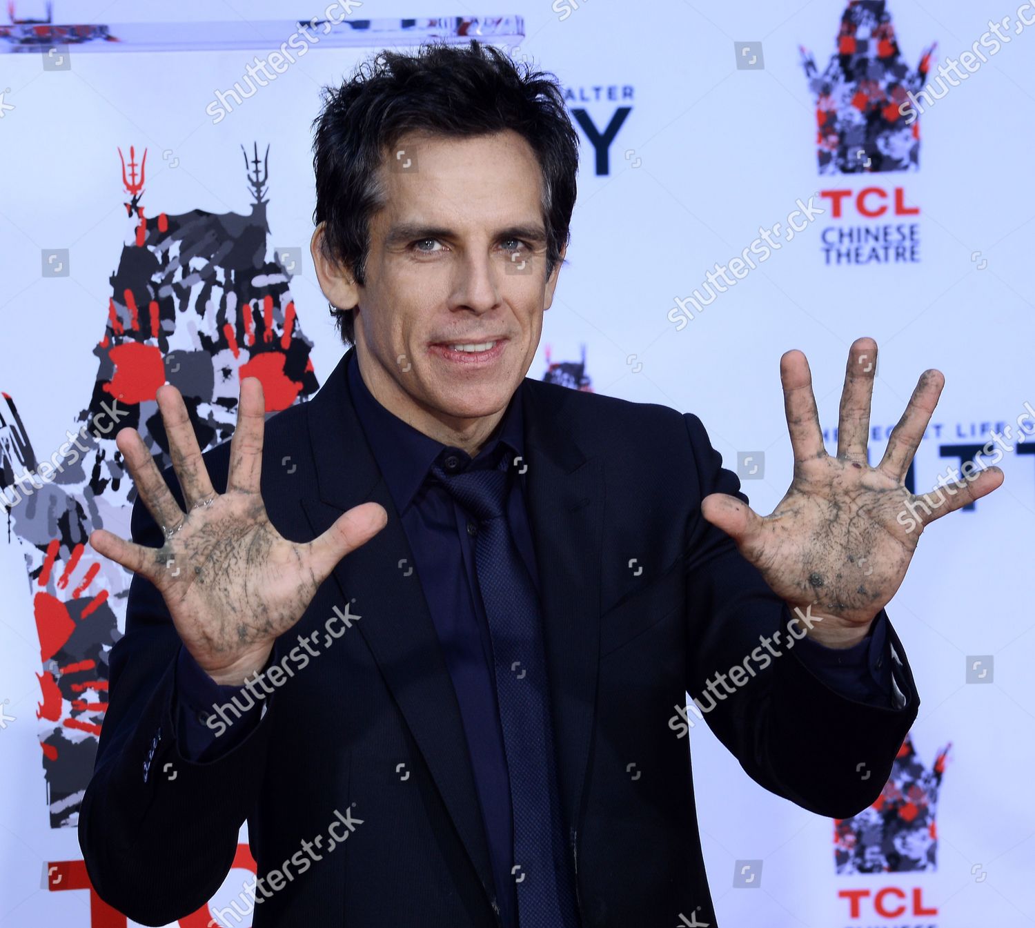 Actor Ben Stiller Holds His Hands Editorial Stock Photo - Stock Image ...