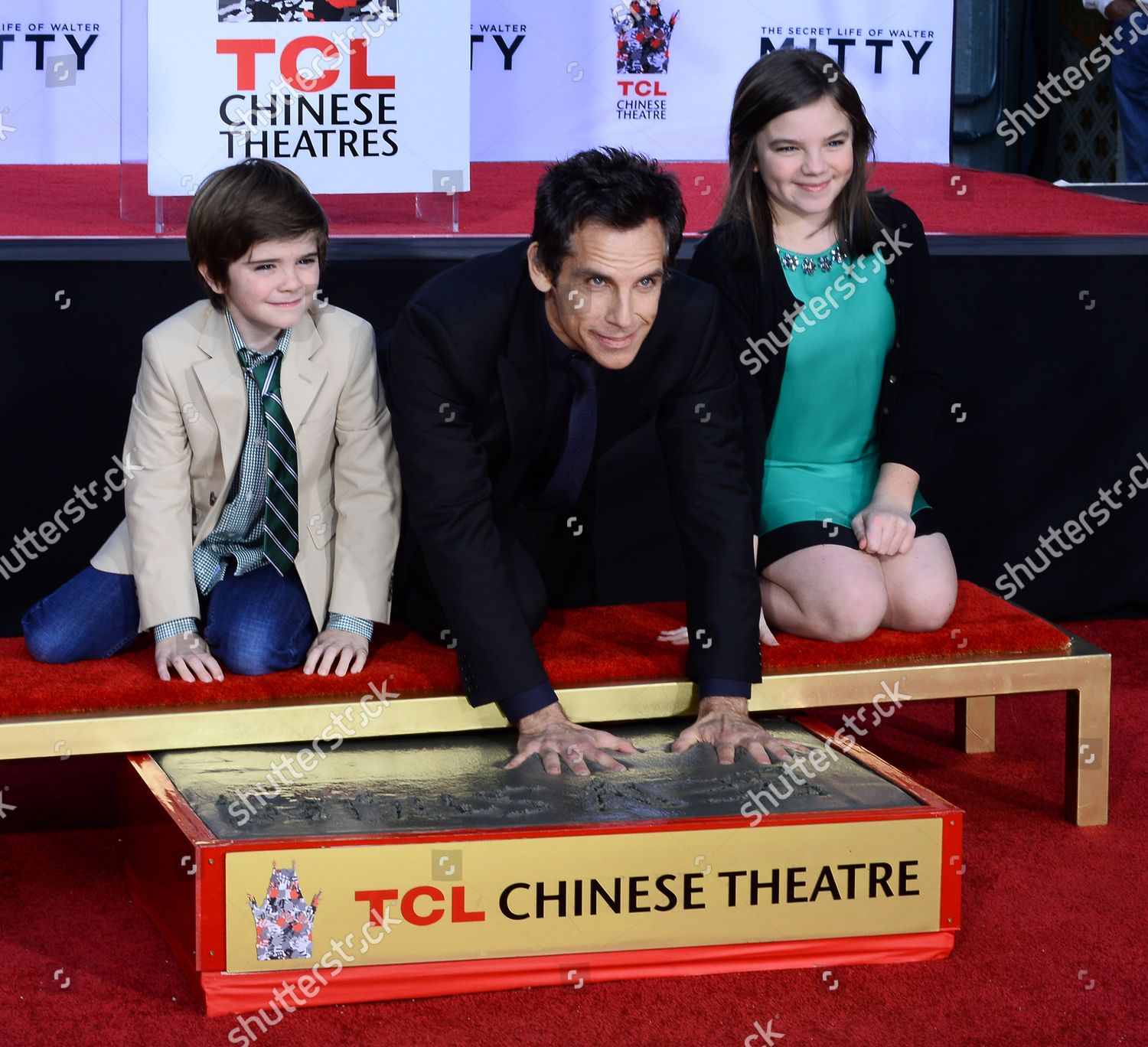 Actor Ben Stiller Places His Hands Editorial Stock Photo - Stock Image ...