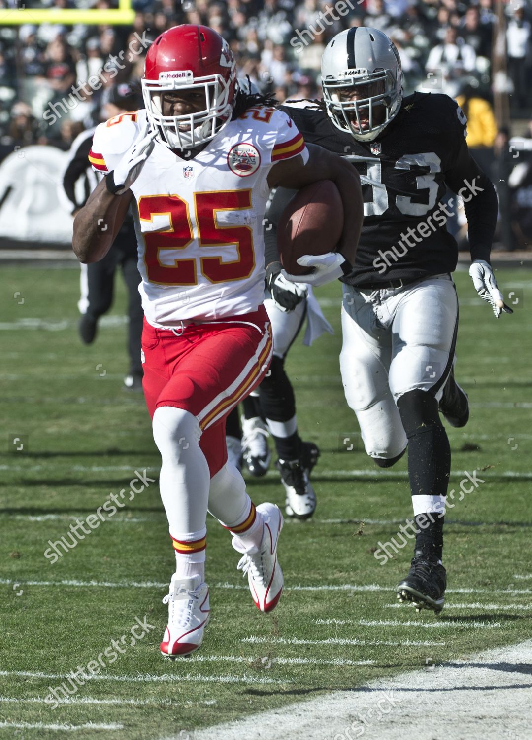 Kansas City Chiefs Jamaal Charles 25 Editorial Stock Photo - Stock ...