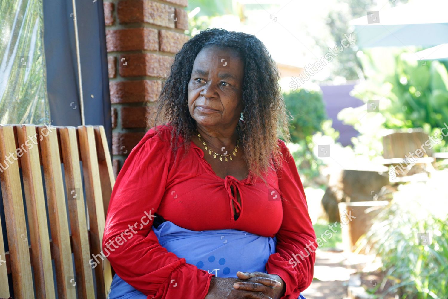 Joyce Chimbwero Friendship Bench Harare Zimbabwe Editorial Stock Photo ...