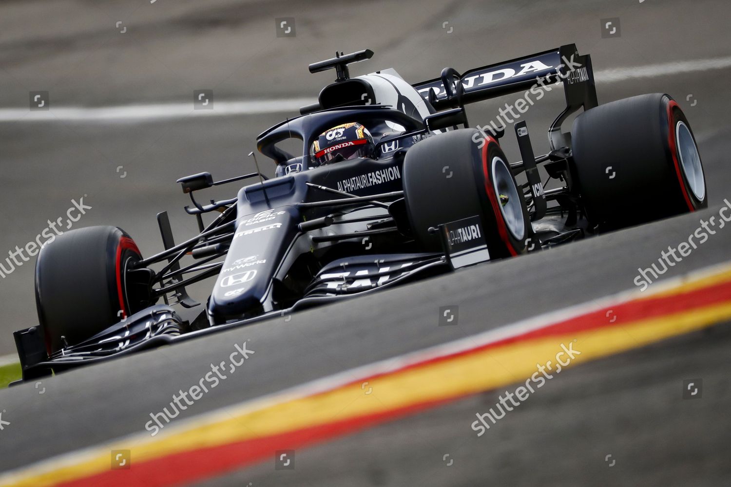 Japanese Formula One Driver Yuki Tsunoda Editorial Stock Photo - Stock ...