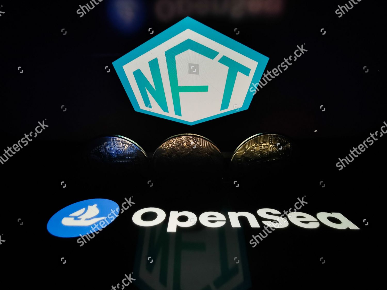 Opensea Logo Displayed On Phone Screen Editorial Stock Photo - Stock ...