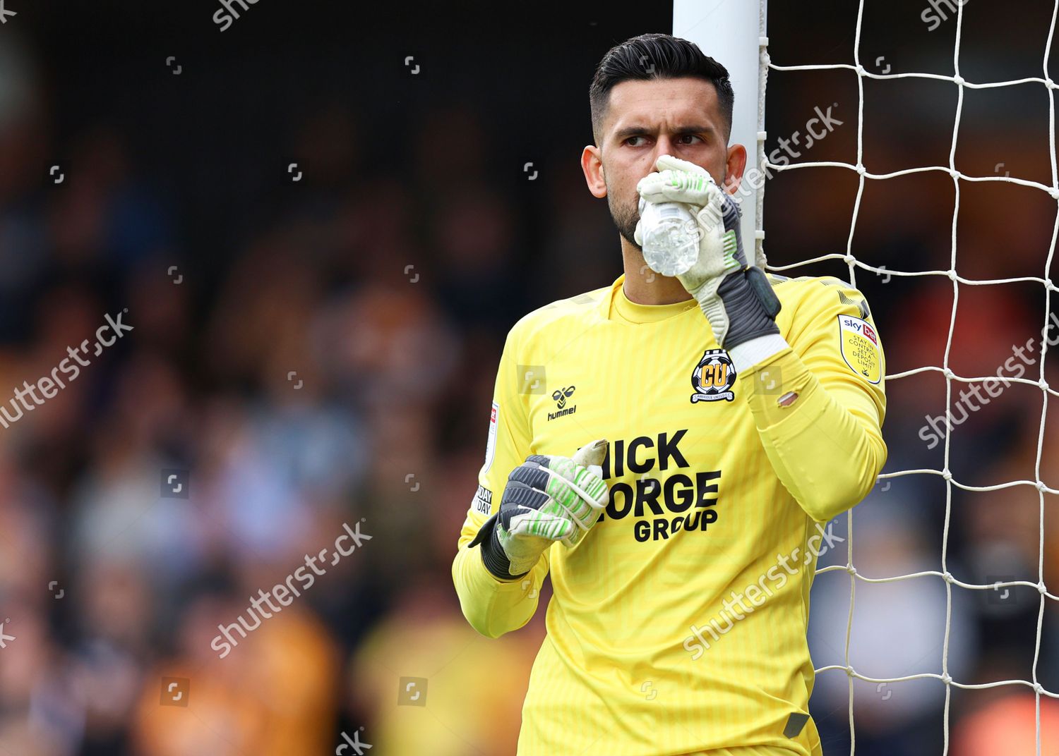 Cambridge United Goalkeeper Dimitar Mitov Editorial Stock Photo - Stock ...
