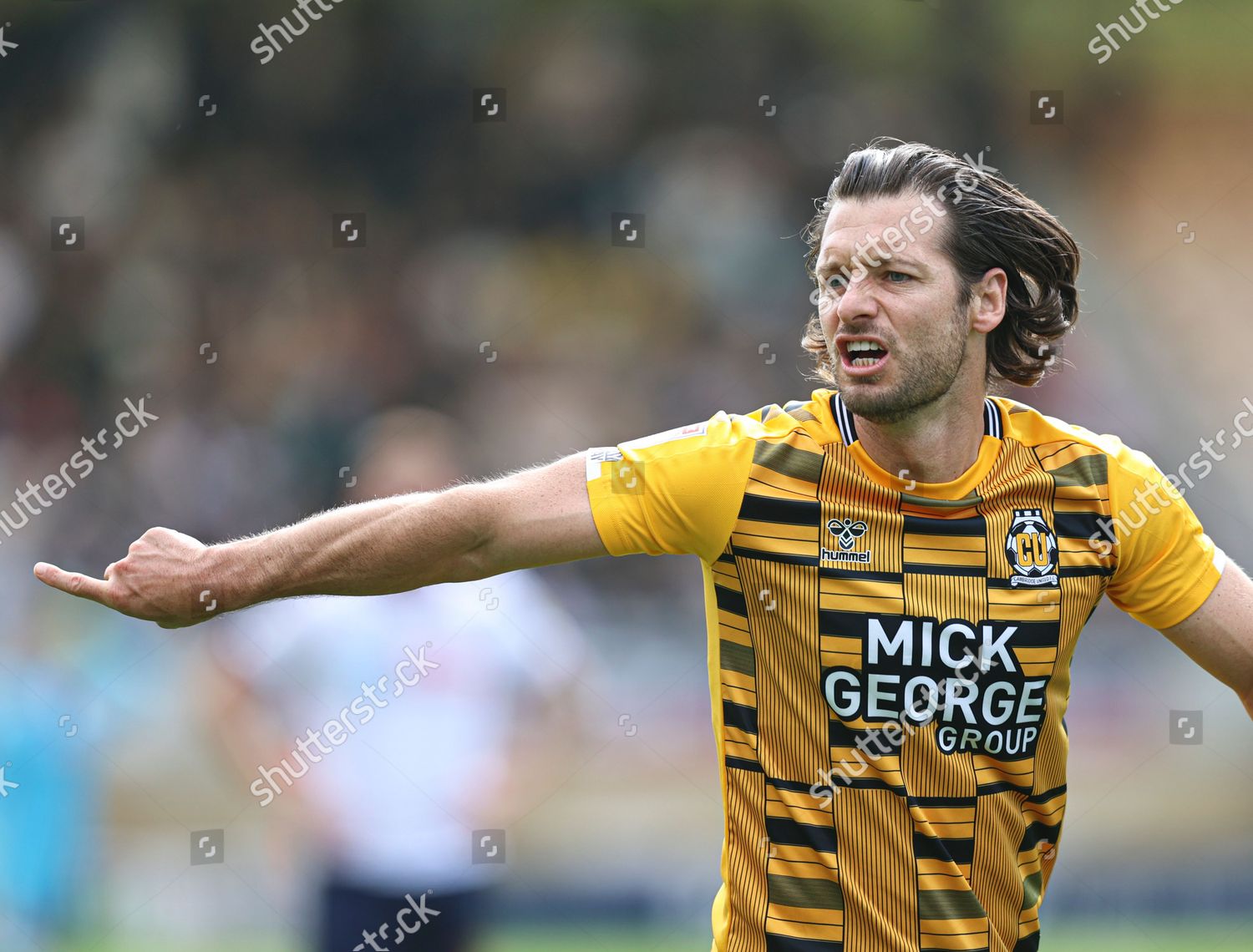 Wesley Hoolahan Cambridge United Editorial Stock Photo - Stock Image ...