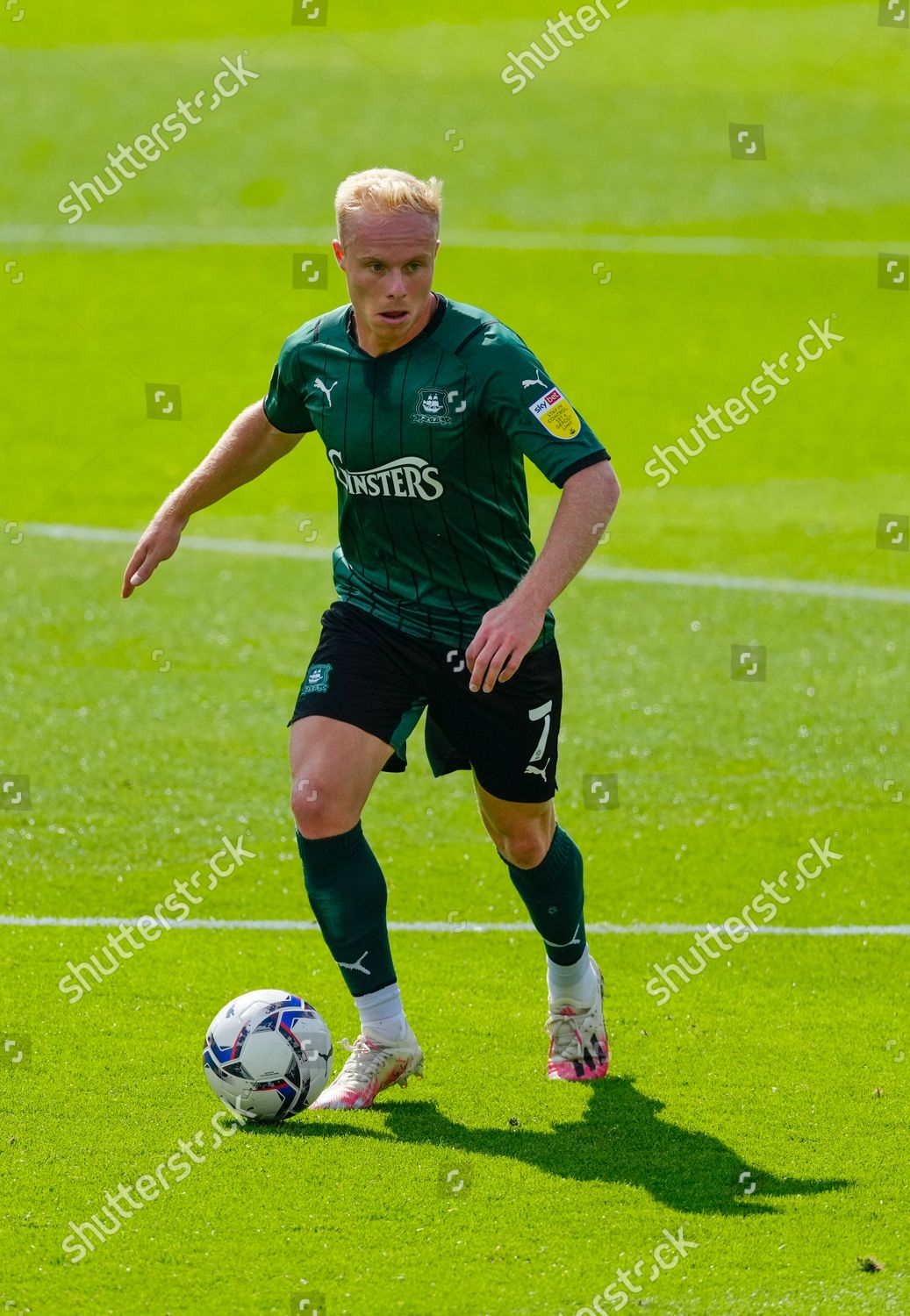 Ryan Broom Plymouth Argyle Editorial Stock Photo - Stock Image ...