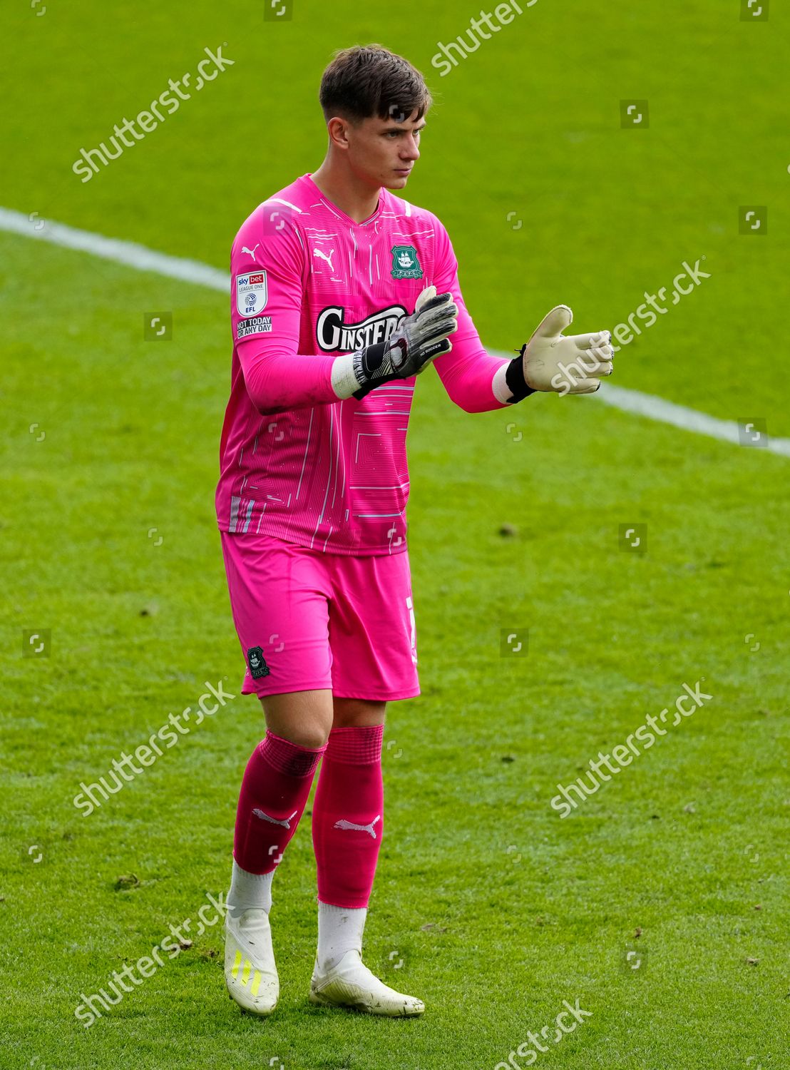Michael Cooper Goalkeeper Plymouth Argyle Editorial Stock Photo - Stock ...