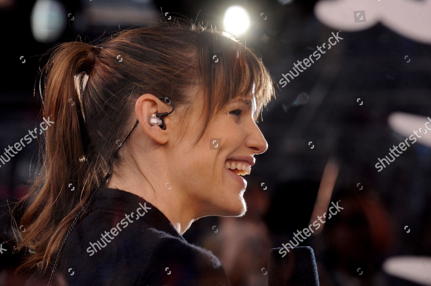 Actress Jennifer Garner Smiles While Being Editorial Stock Photo ...